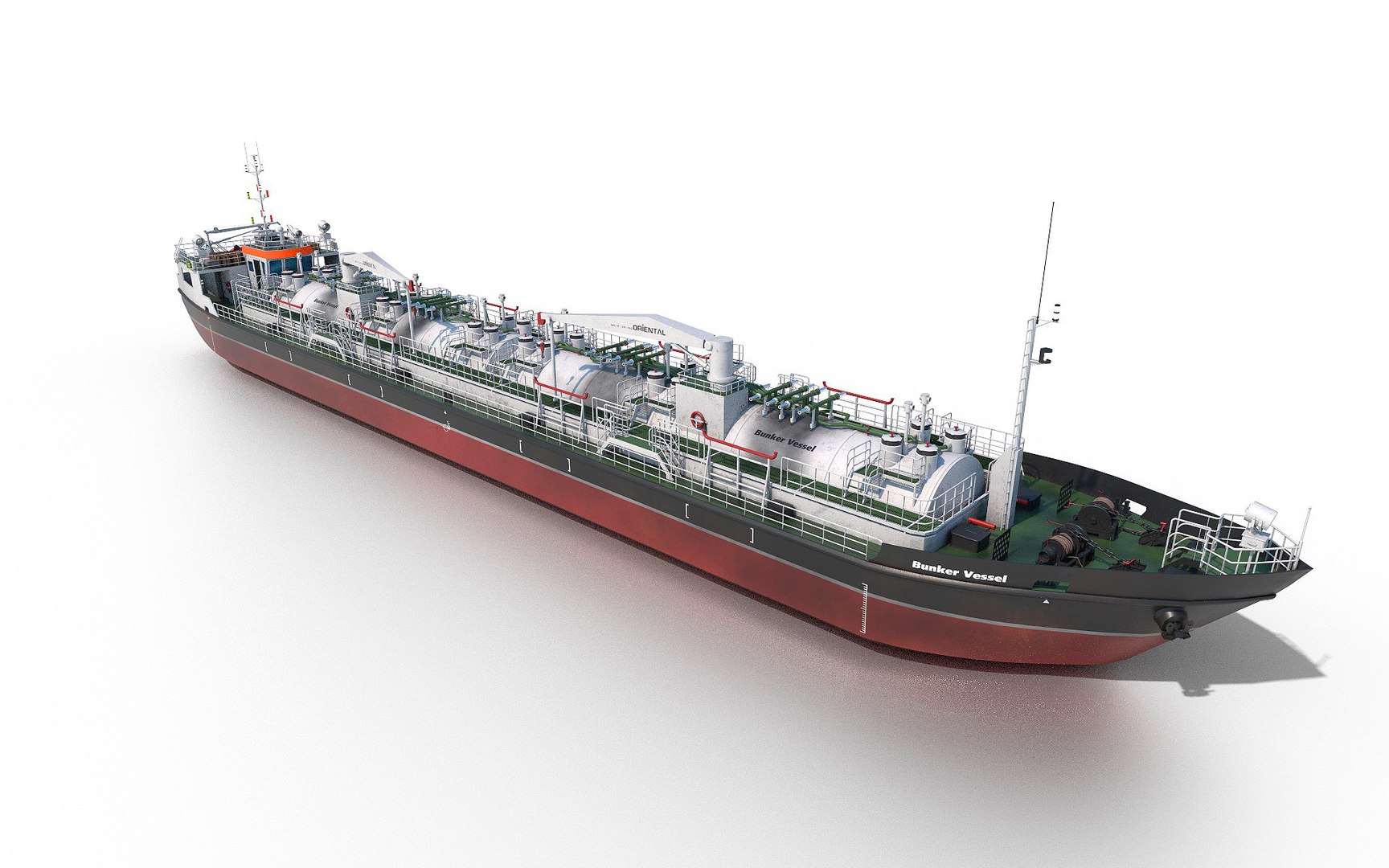 3D Bunkering Vessel - TurboSquid 1829074