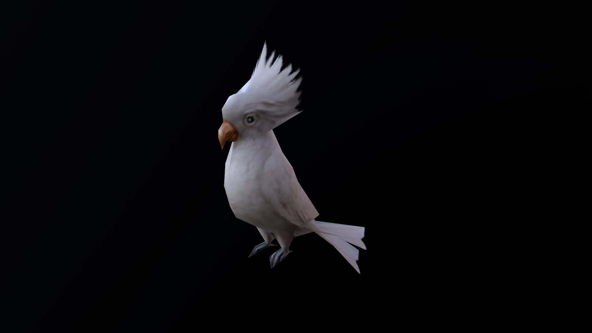 modelo 3d low-poly animated parrot - TurboSquid 1950986