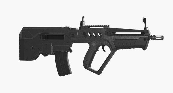 modelo 3d Rifle IWI Tavor TAR-21 - TurboSquid 1190134