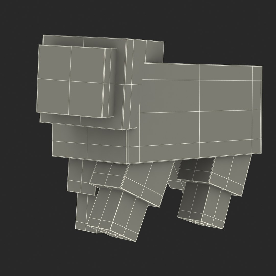 Minecraft Sheep Rigged 3D - TurboSquid 1538837