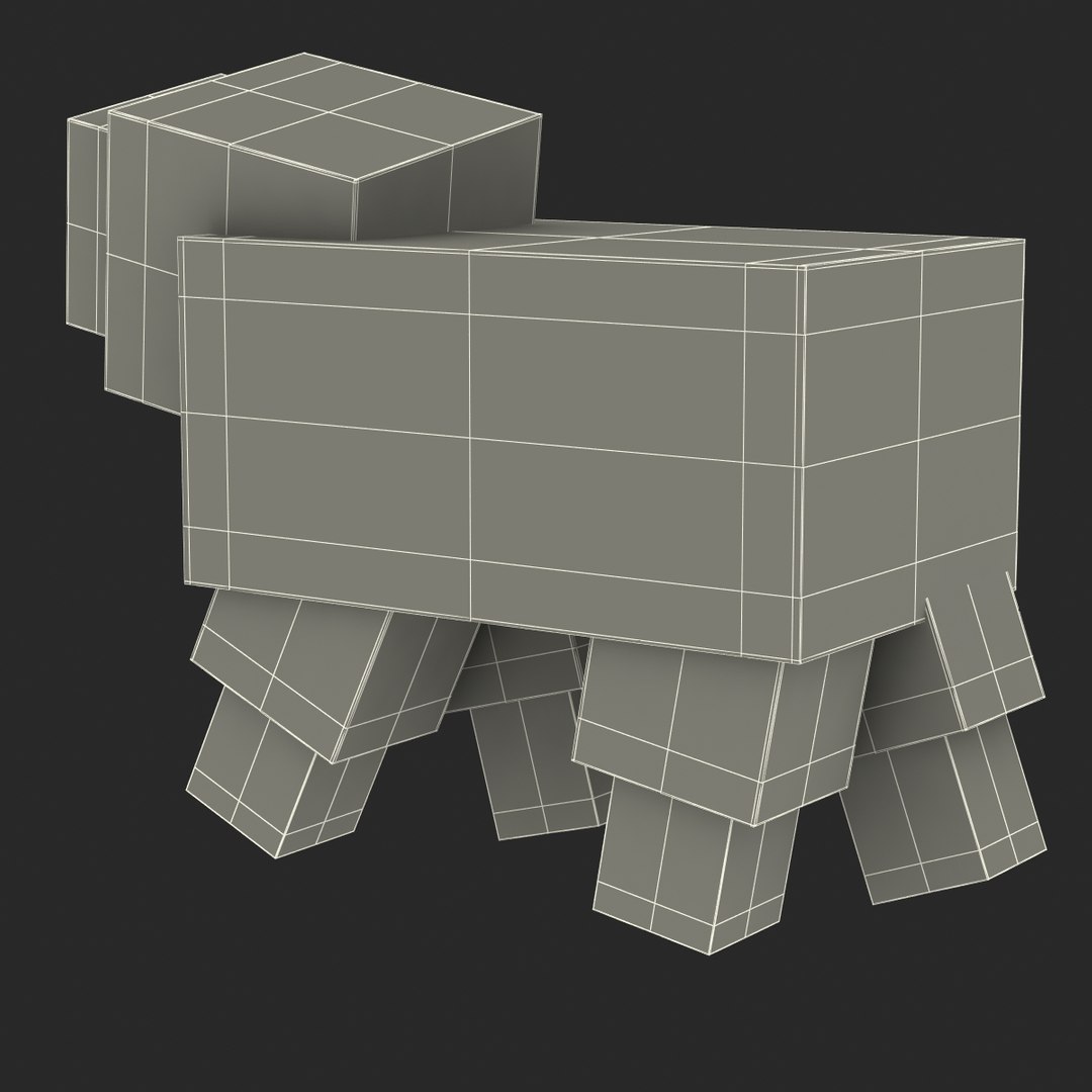 Minecraft Sheep Rigged 3D - TurboSquid 1538837