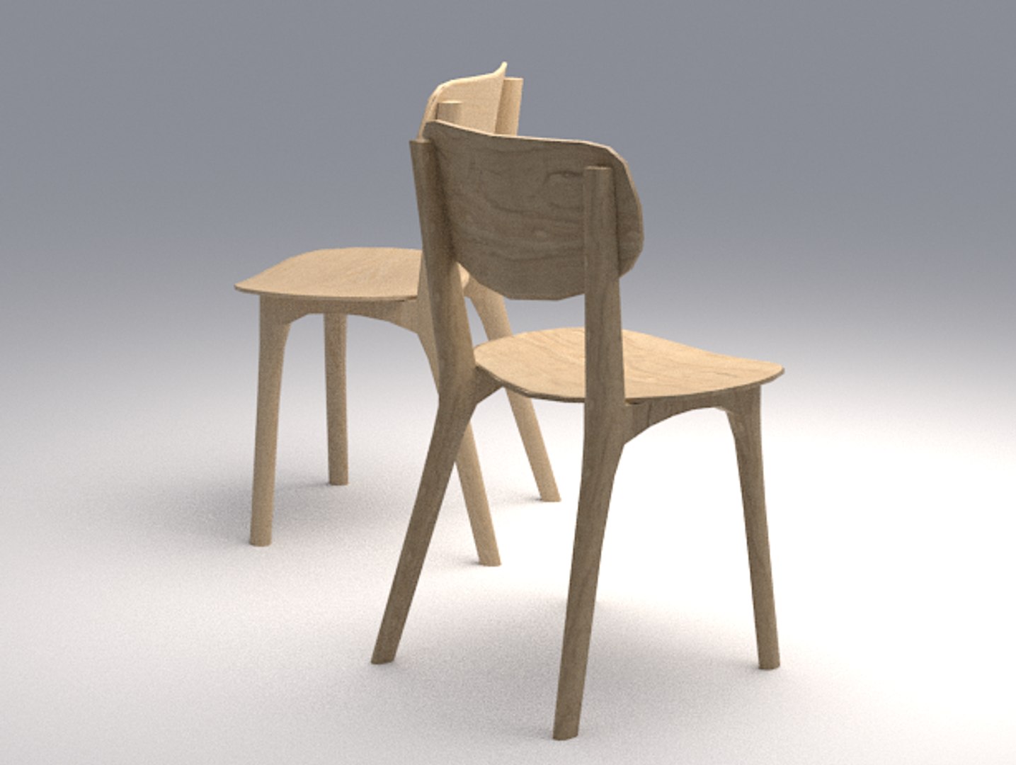 Low-poly Chair 3D - TurboSquid 1476637