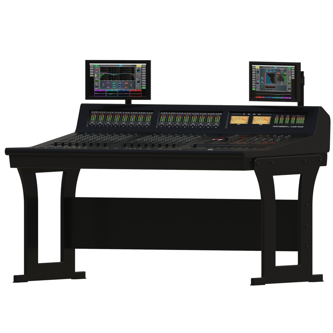 Mixing Console Model - TurboSquid 2015968