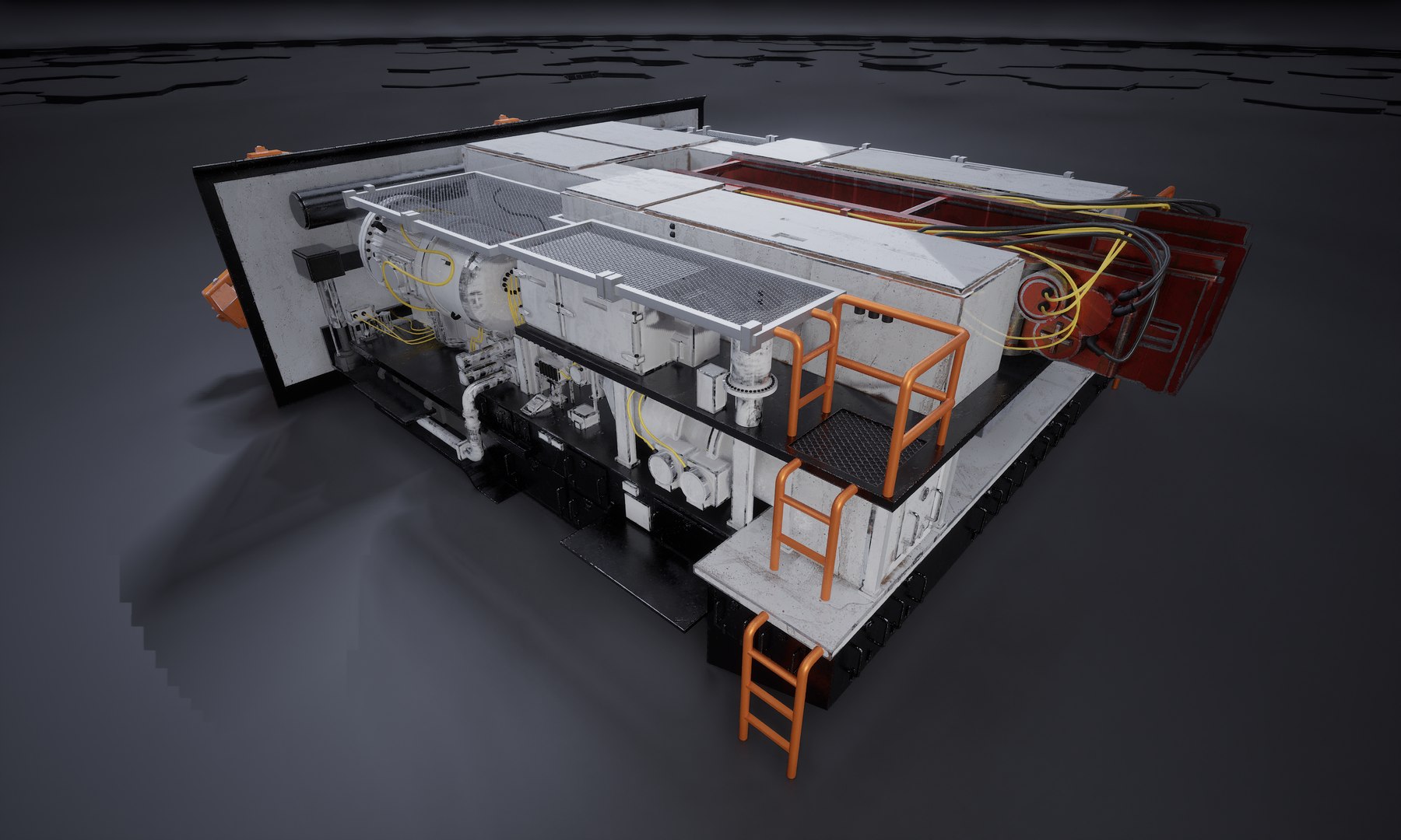 Continuous Miner 4 Rotor 3D Model - TurboSquid 2375132