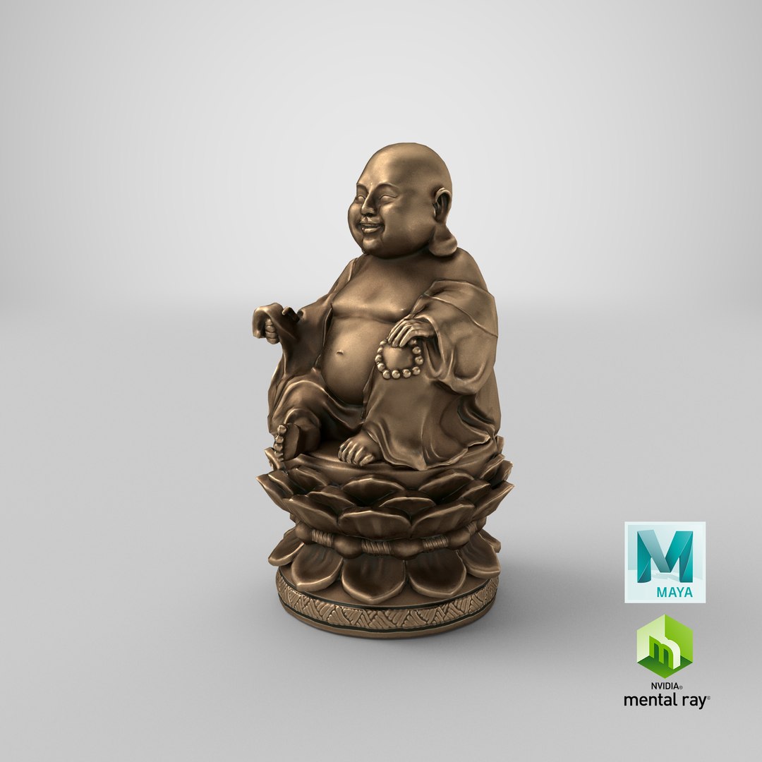 Buddha Buda Statue PBR 3D Model - TurboSquid 1962818