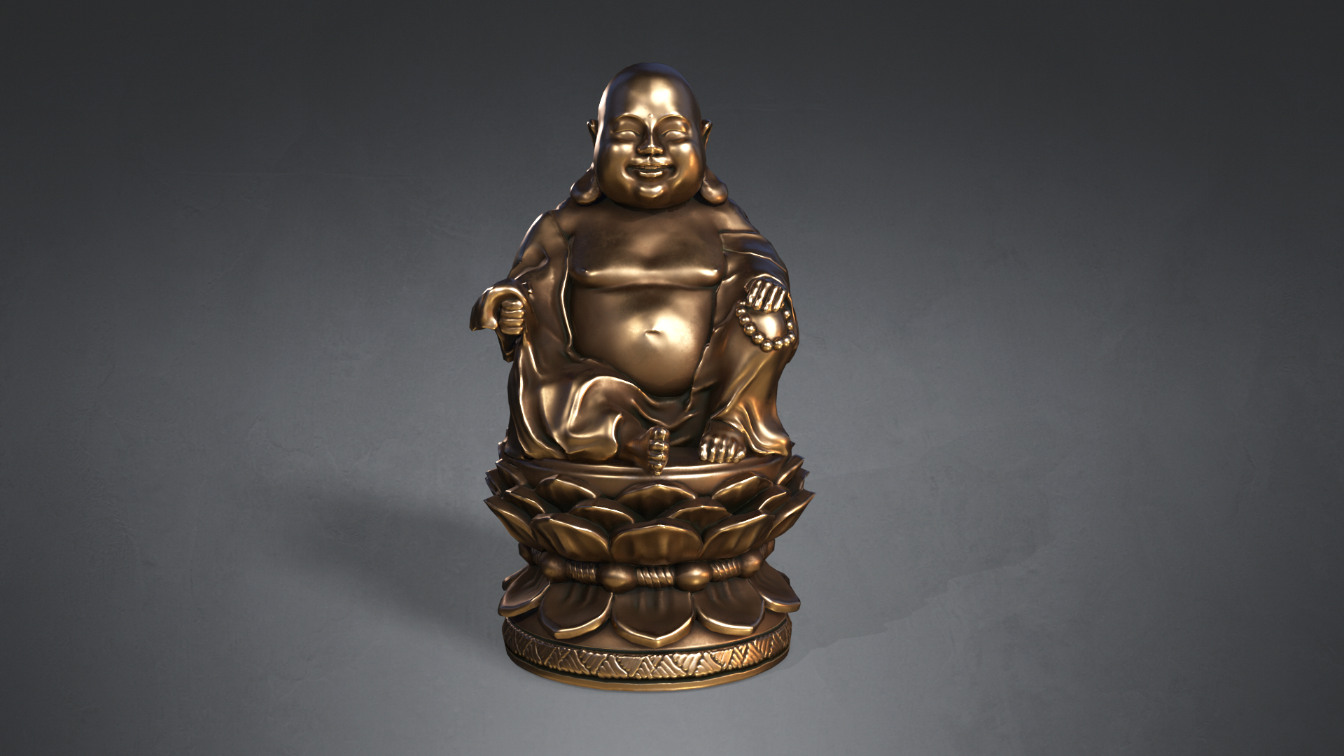 Buddha Buda Statue PBR 3D Model - TurboSquid 1962818