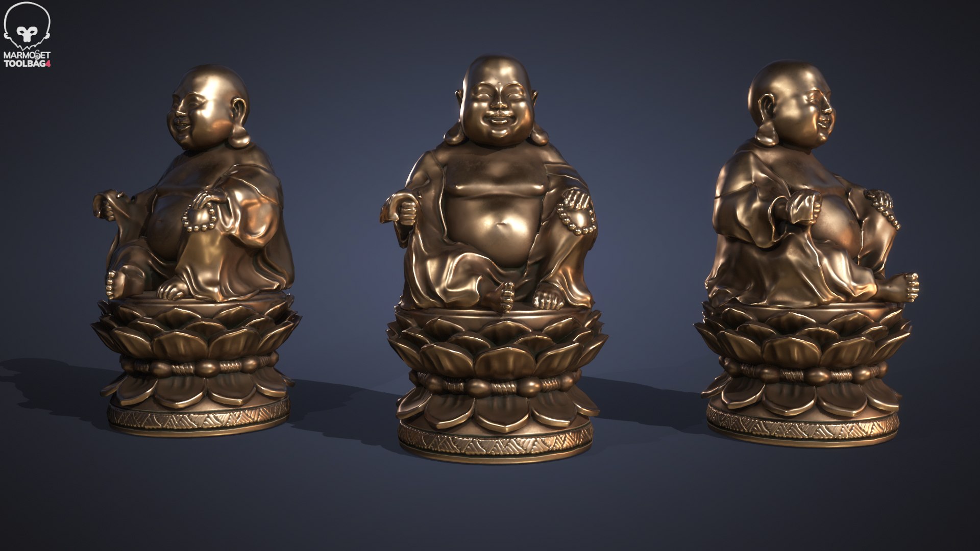 modelo 3d Buddha Buda Statue PBR - TurboSquid 1962818