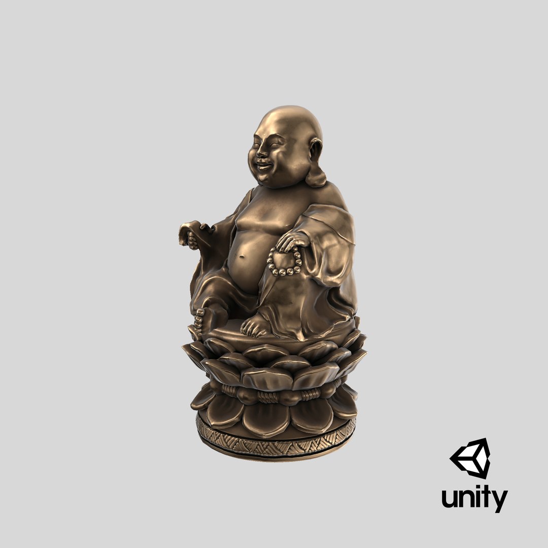 Buddha Buda Statue PBR 3D Model - TurboSquid 1962818