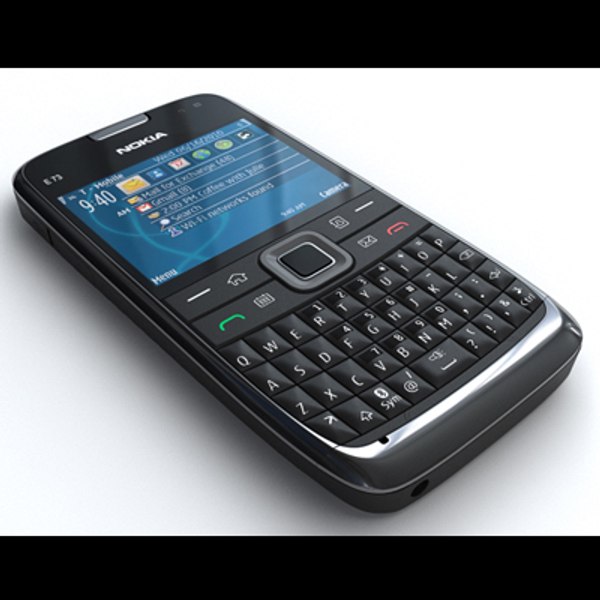 3D модель Nokia E73 - TurboSquid 551267