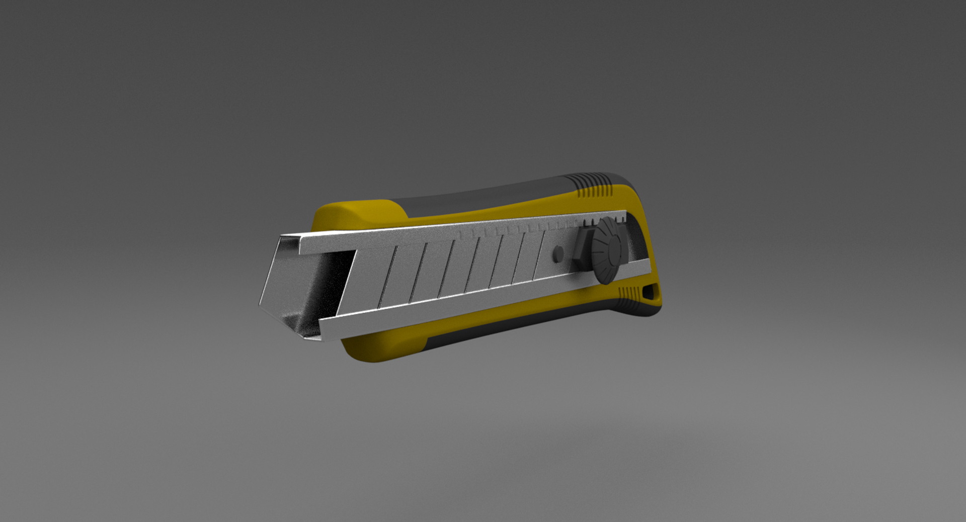 Cutter Knife Blade Model - TurboSquid 1440225