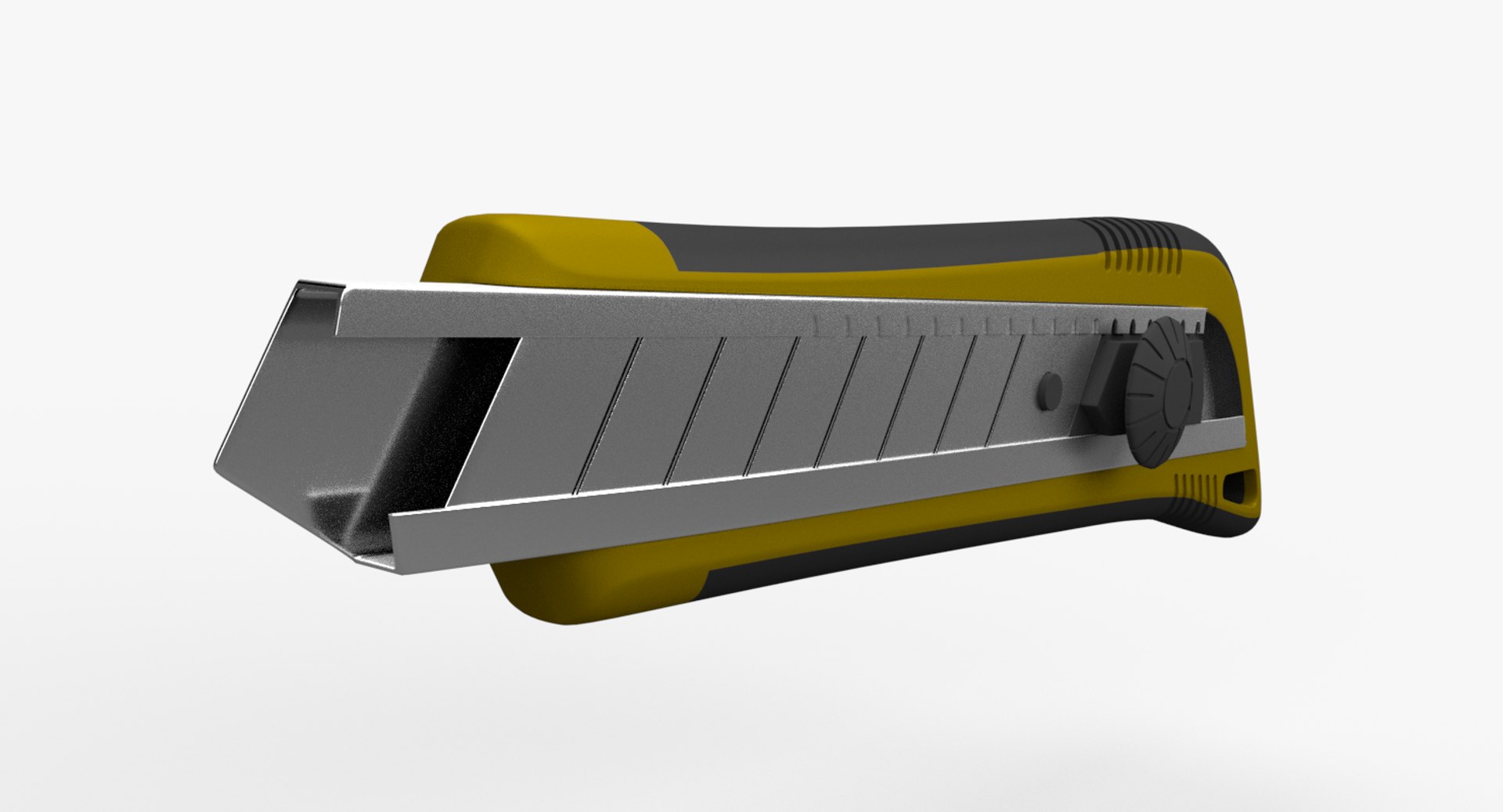 Cutter Knife Blade Model - TurboSquid 1440225