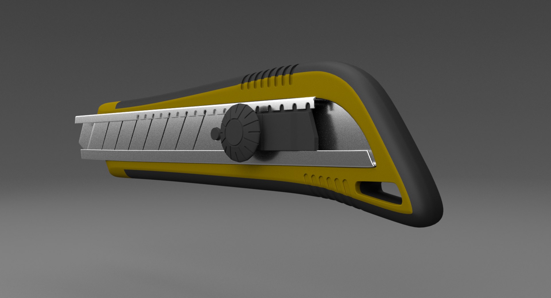 Cutter Knife Blade Model - TurboSquid 1440225