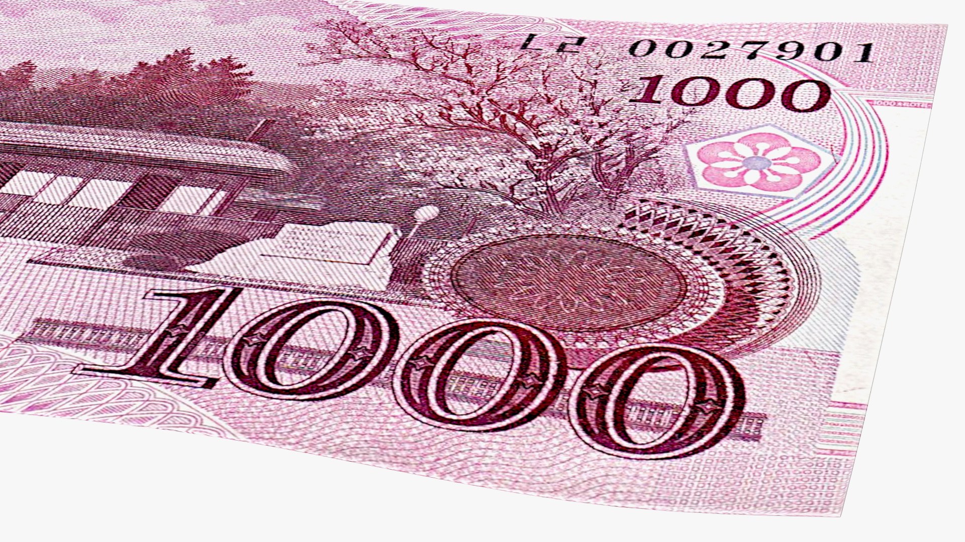 3D North Korea 1000 Won Banknote - TurboSquid 1731779