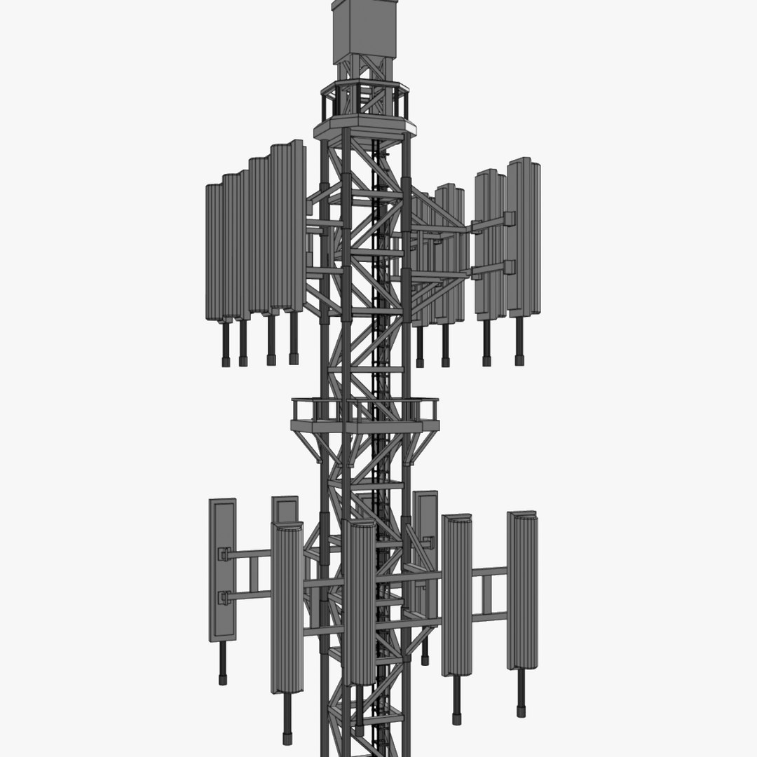 3ds telecommunication cell tower