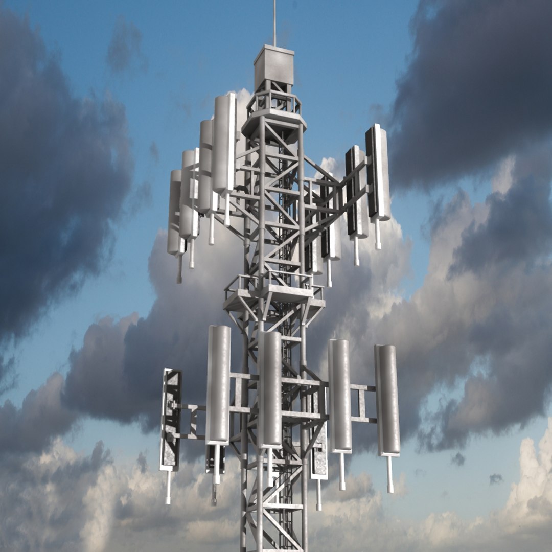 3ds telecommunication cell tower