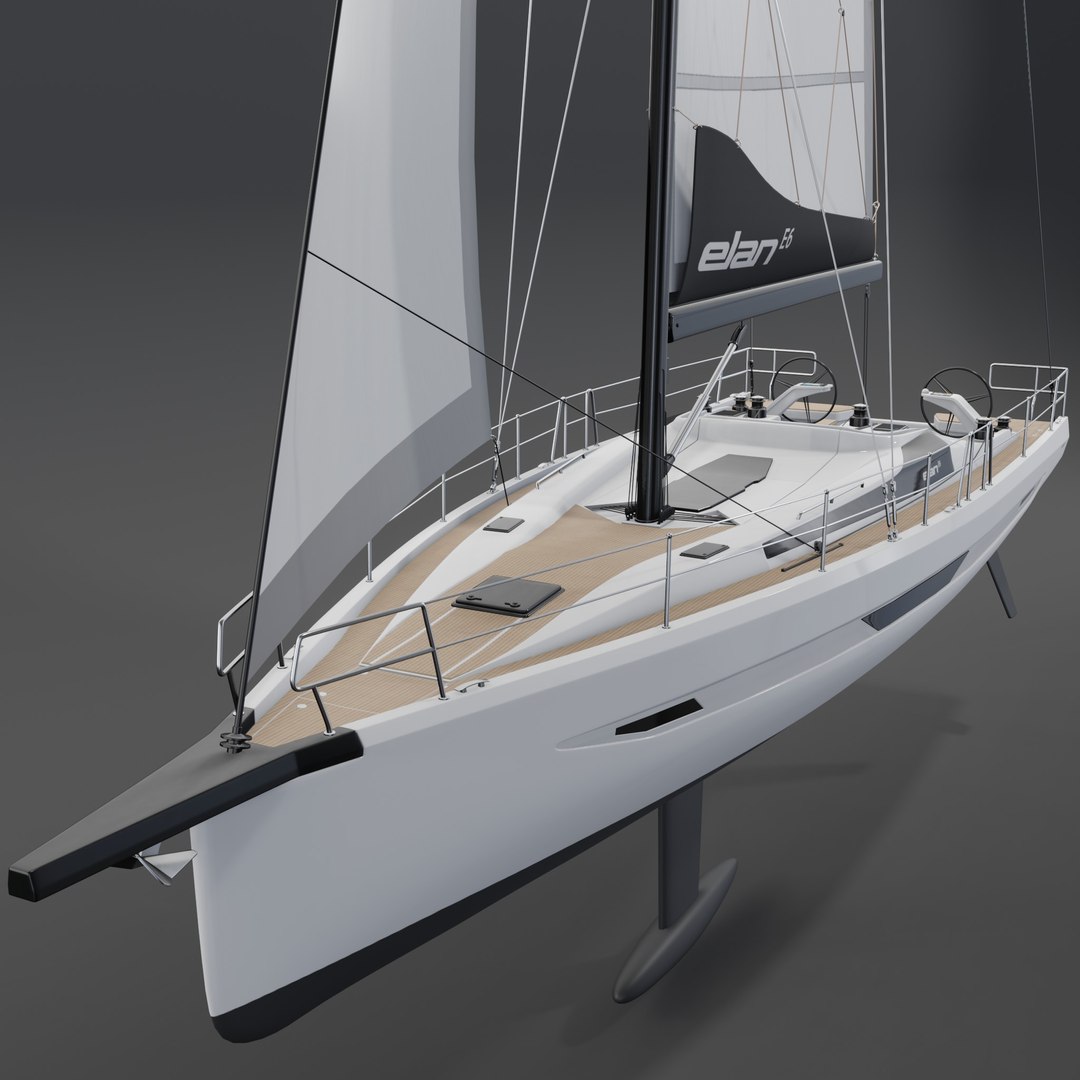 Elan E6 Luxury 3D Yacht 3D Model 3D - TurboSquid 2308316