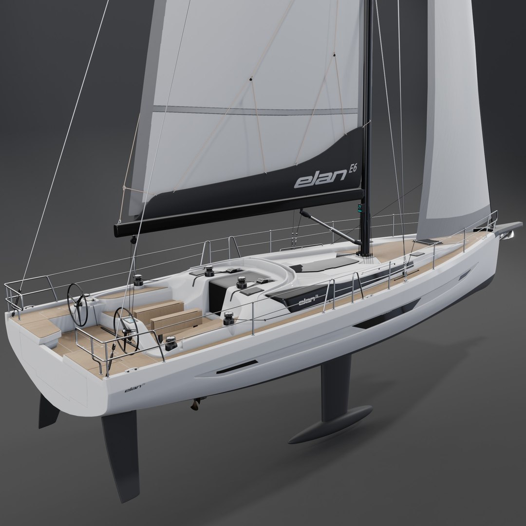 Elan E6 Luxury 3D Yacht 3D Model 3D - TurboSquid 2308316