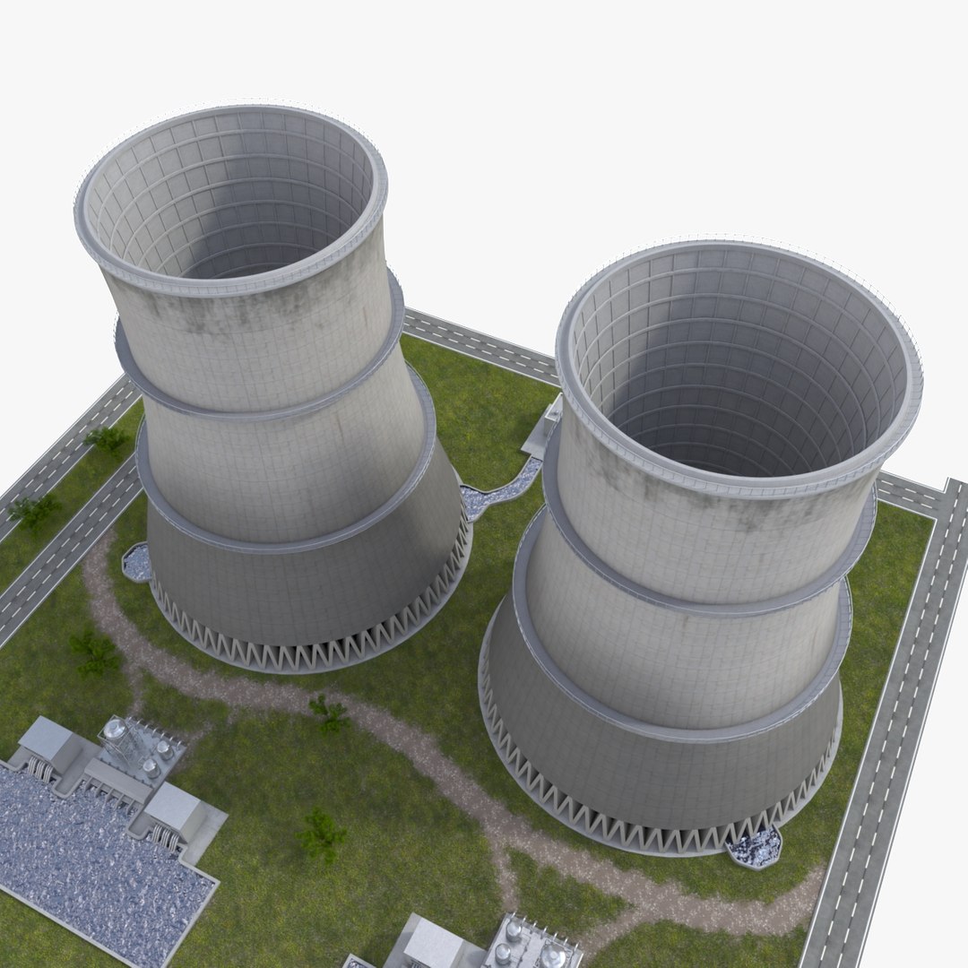 Nuclear pipe zone 3D - TurboSquid 1244466