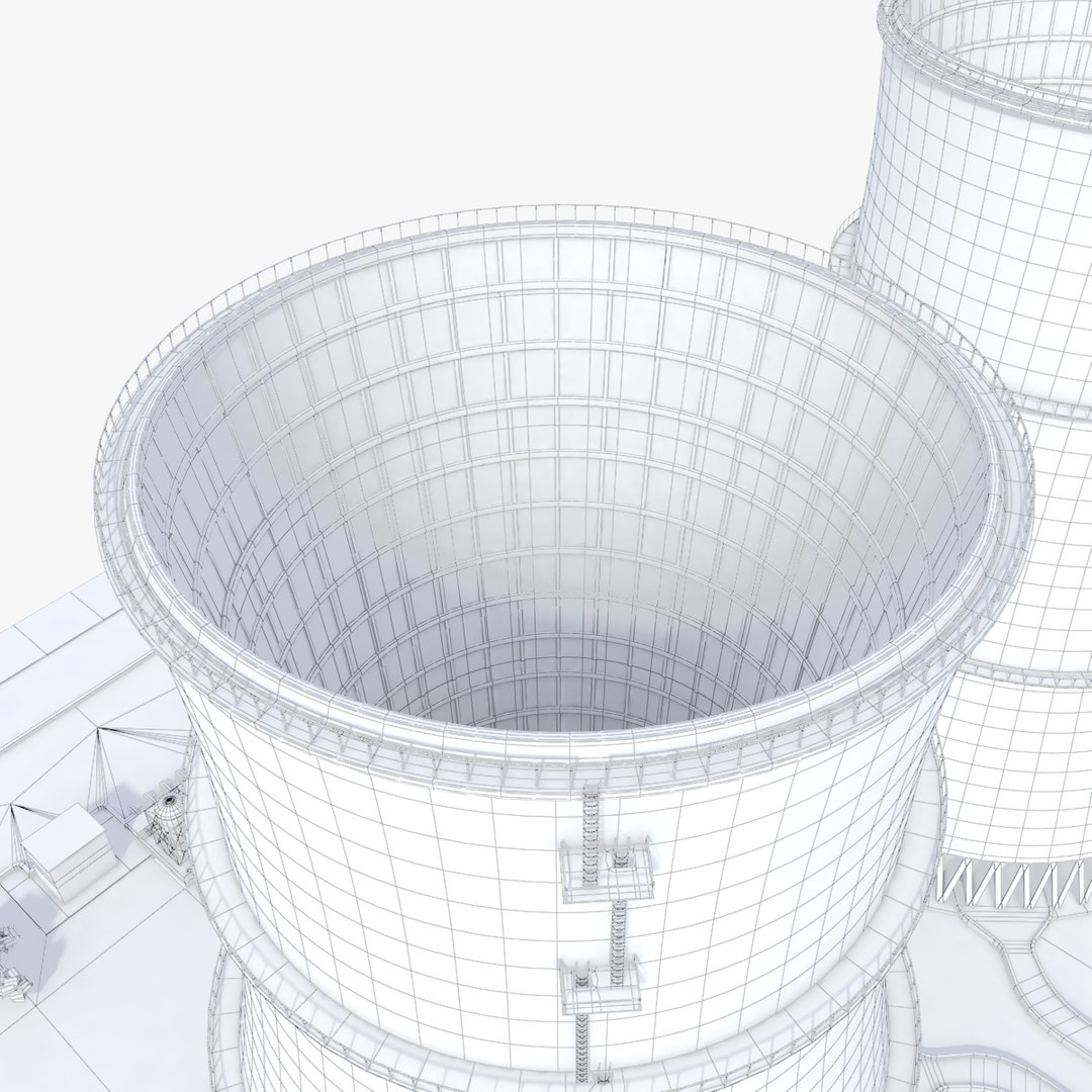 Nuclear pipe zone 3D - TurboSquid 1244466