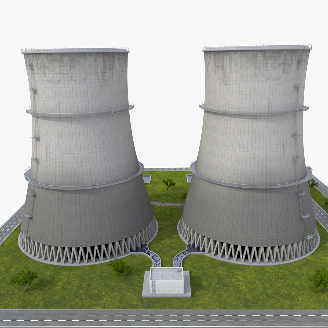 Nuclear pipe zone 3D - TurboSquid 1244466