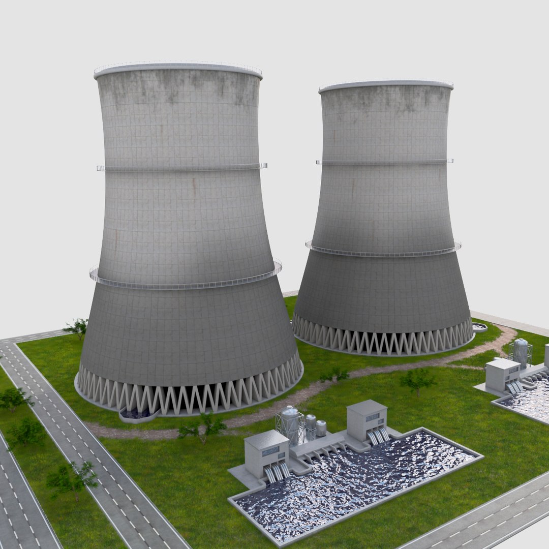 Nuclear pipe zone 3D - TurboSquid 1244466