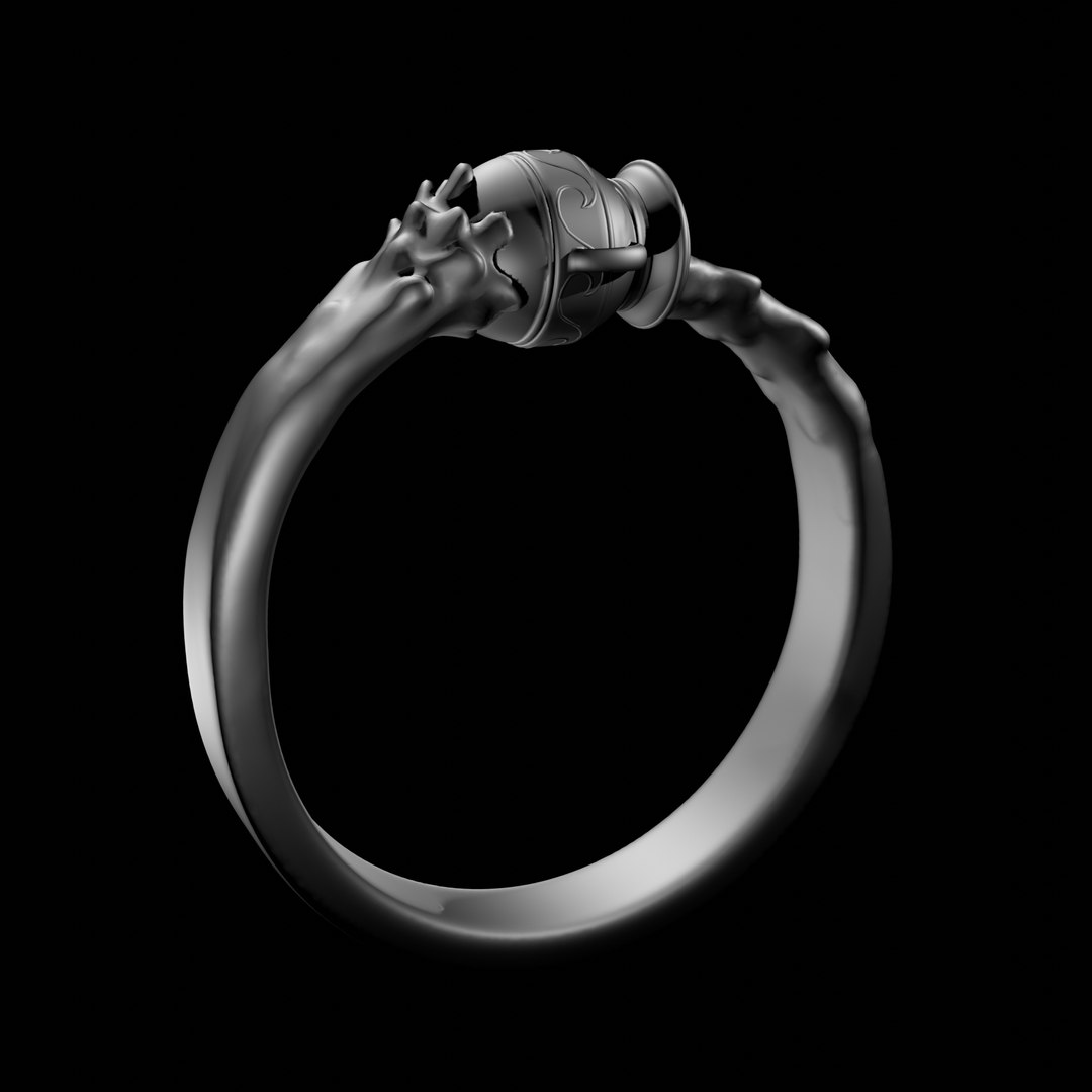 Aquarius Ring 3D Model - TurboSquid 2331001