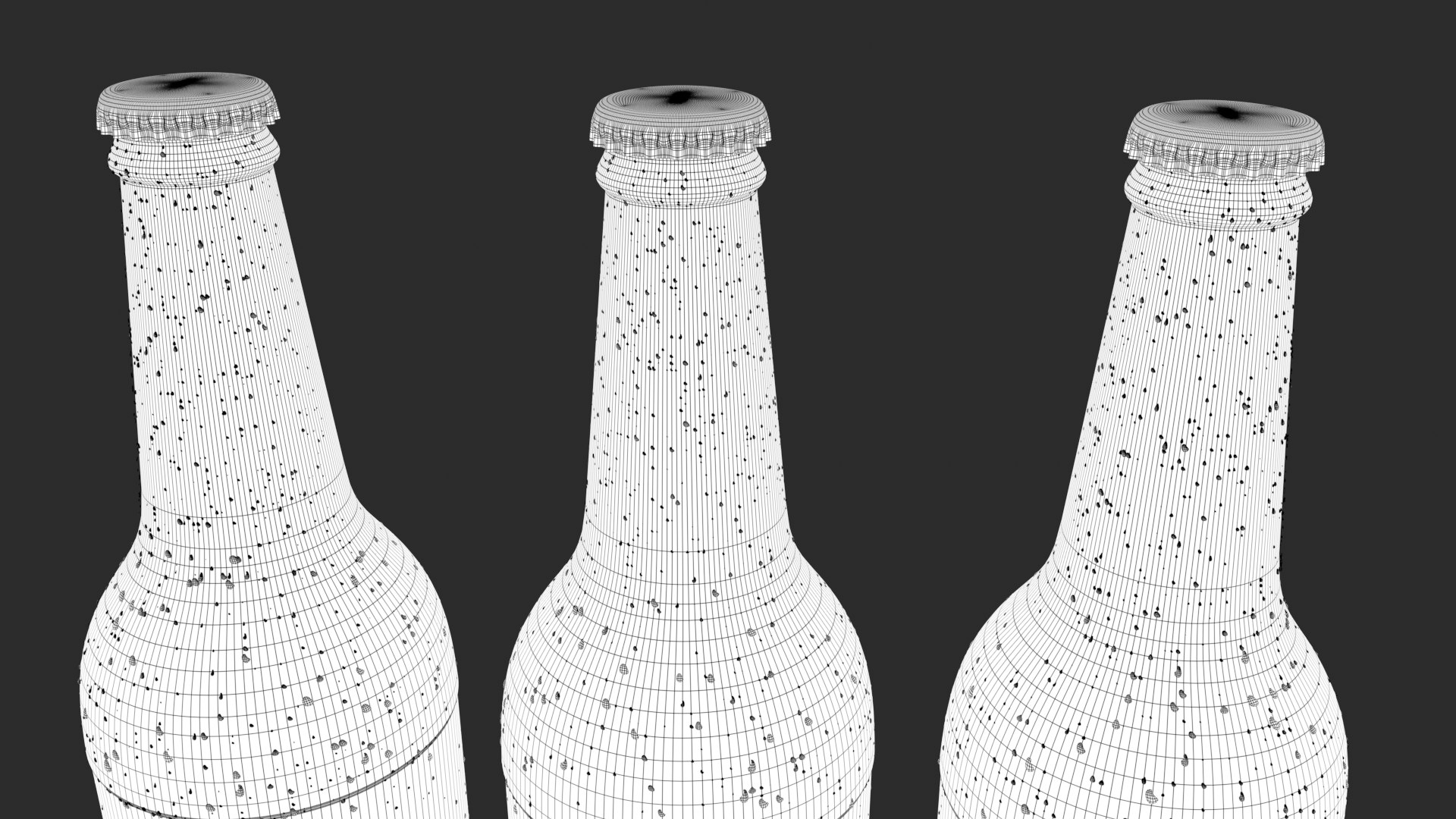 Beer bottle model - TurboSquid 1519275