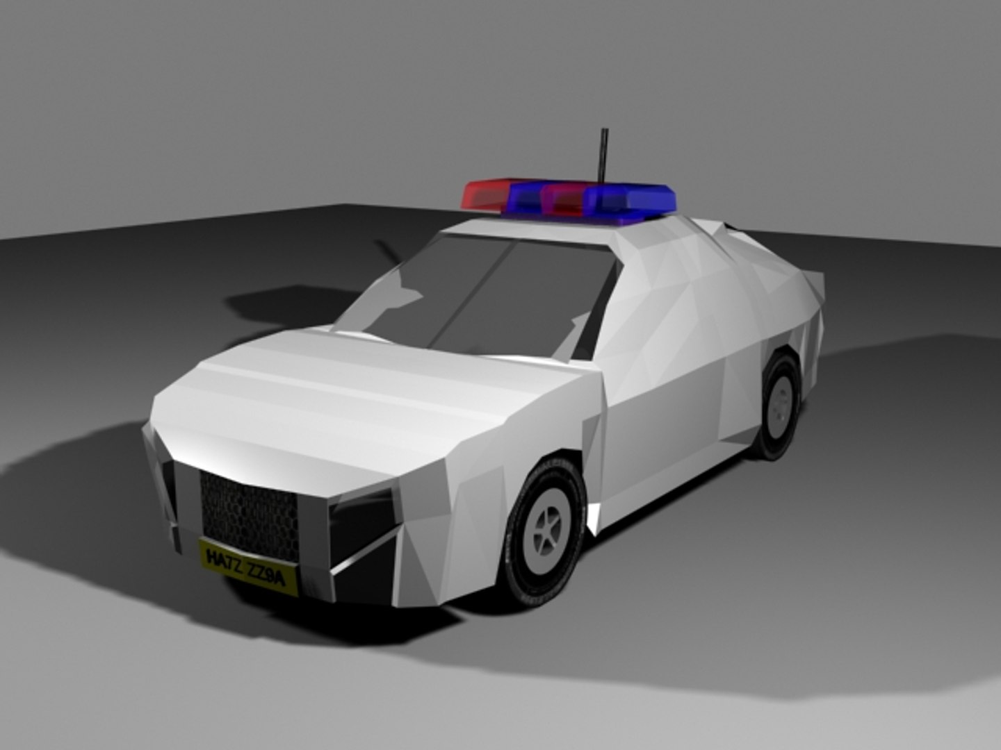 3ds max police cruiser