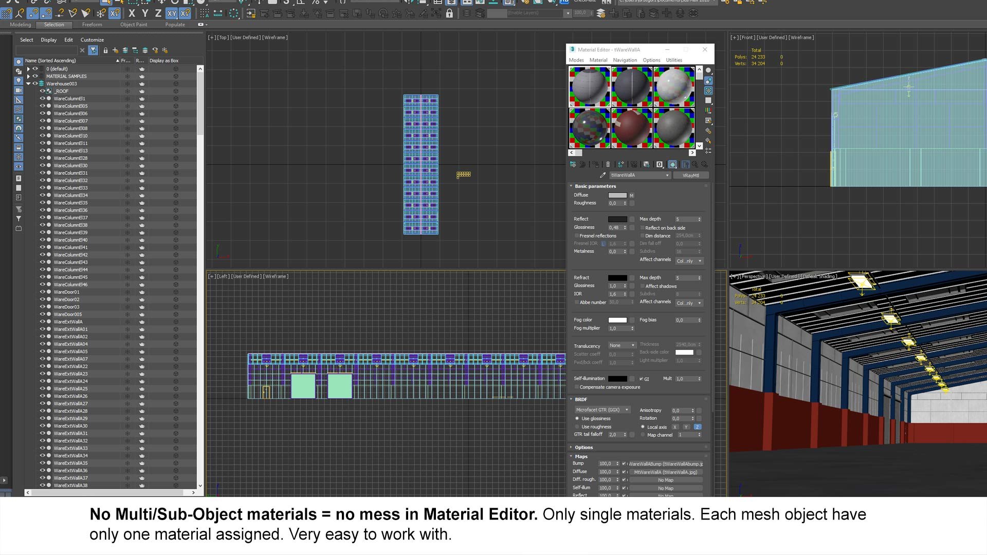 3D Warehouse Interior And Exterior Full Building 3 - TurboSquid 2216551