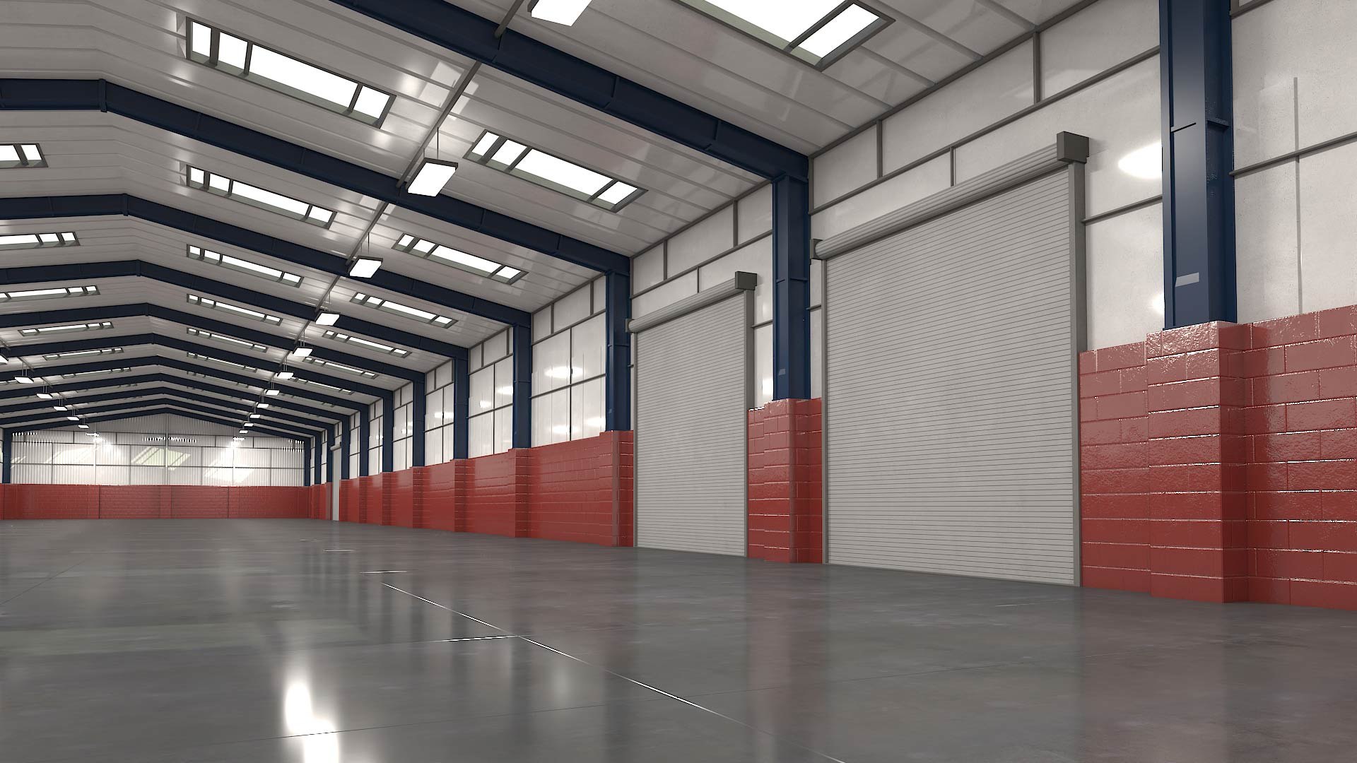 3D Warehouse Interior And Exterior Full Building 3 - TurboSquid 2216551