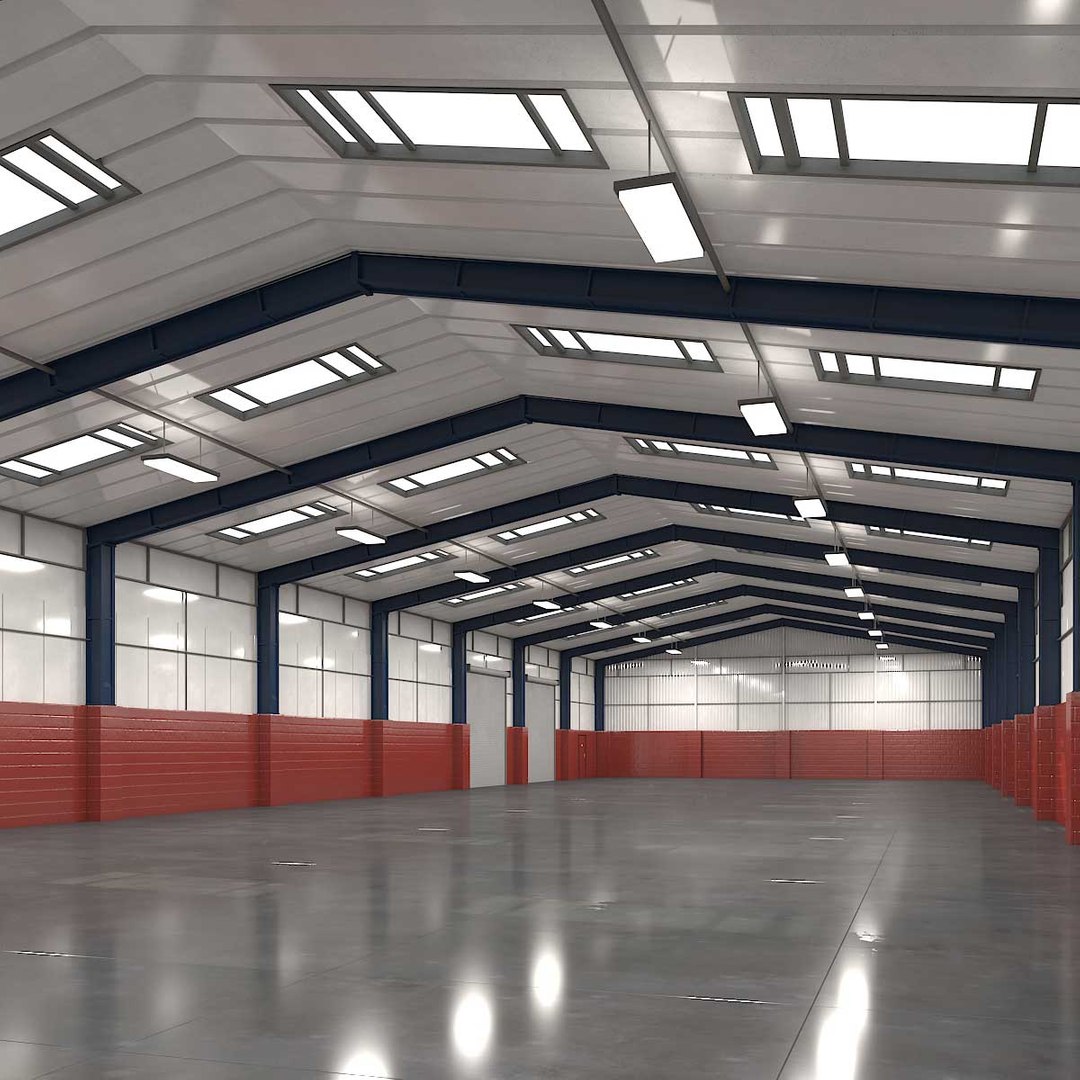 3D Warehouse Interior And Exterior Full Building 3 - TurboSquid 2216551