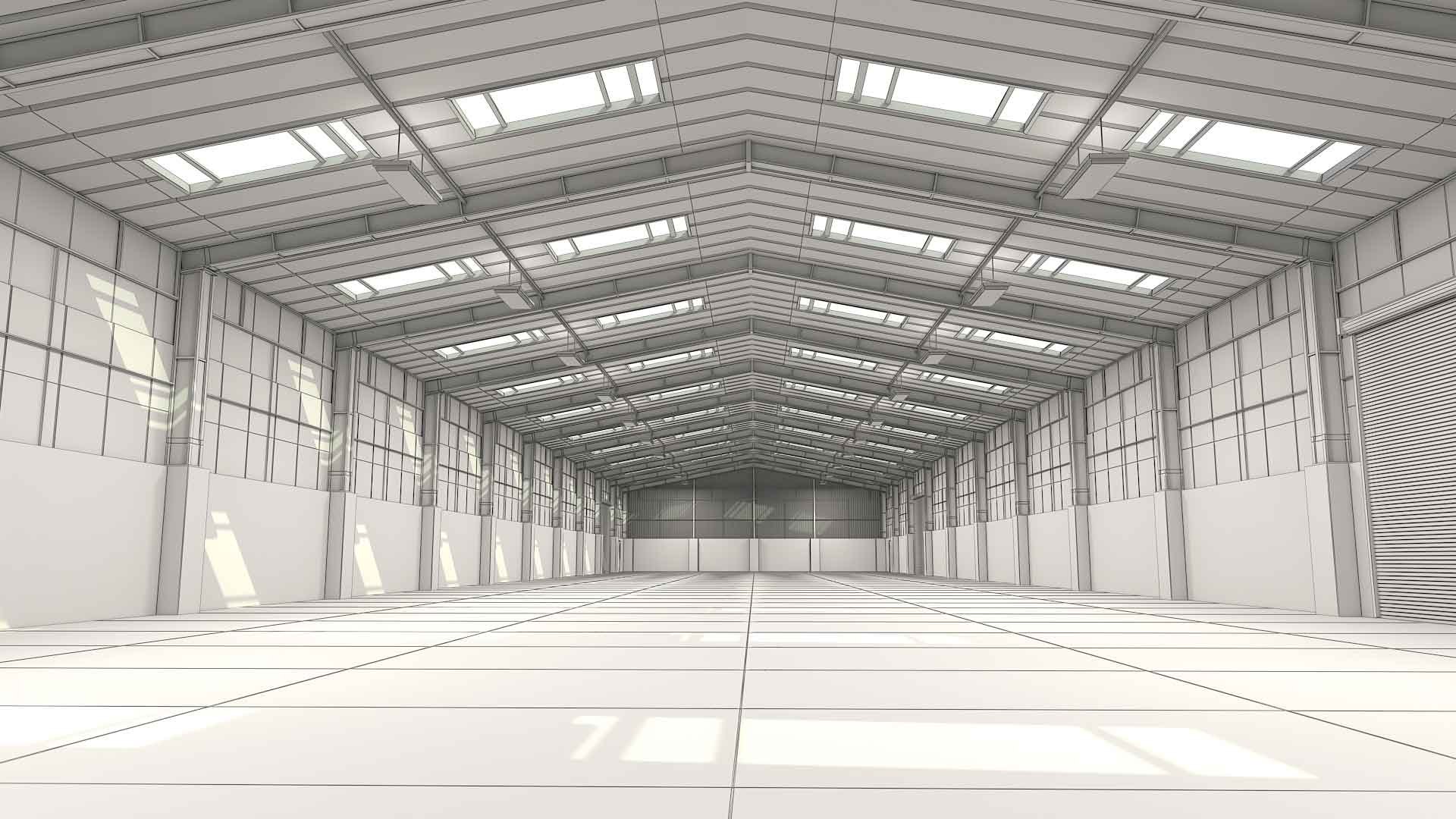 3D Warehouse Interior And Exterior Full Building 3 - TurboSquid 2216551