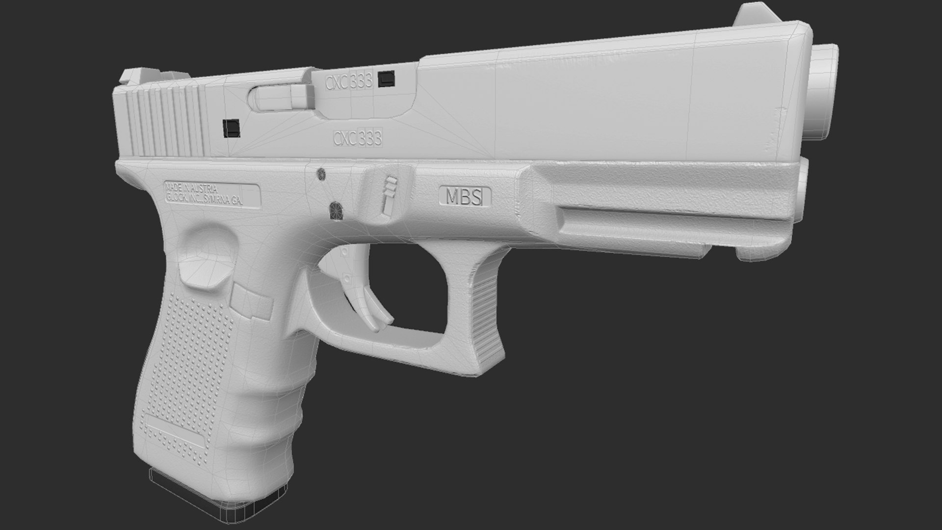 3D model Glock 17 gen 4 - TurboSquid 1770351