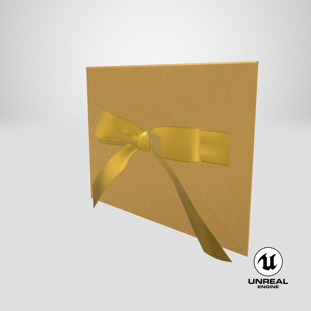 3D Collection Envelopes 4 In 1 PBR - TurboSquid 2246266