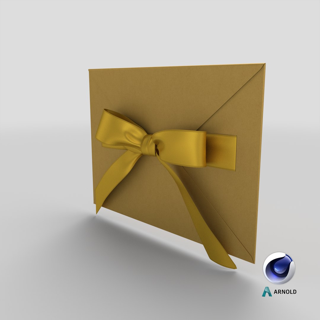 3D Collection Envelopes 4 In 1 PBR - TurboSquid 2246266