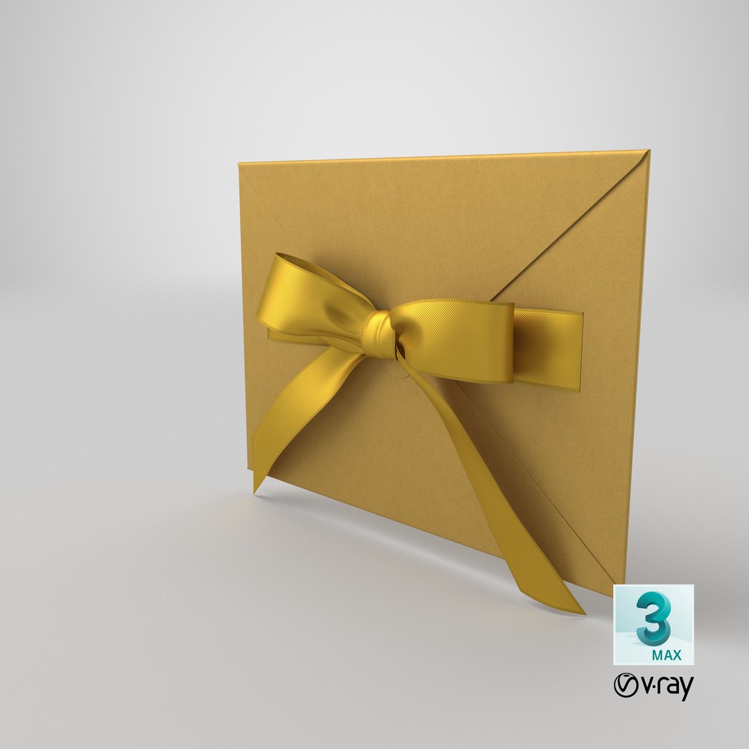 3D Collection Envelopes 4 In 1 PBR - TurboSquid 2246266