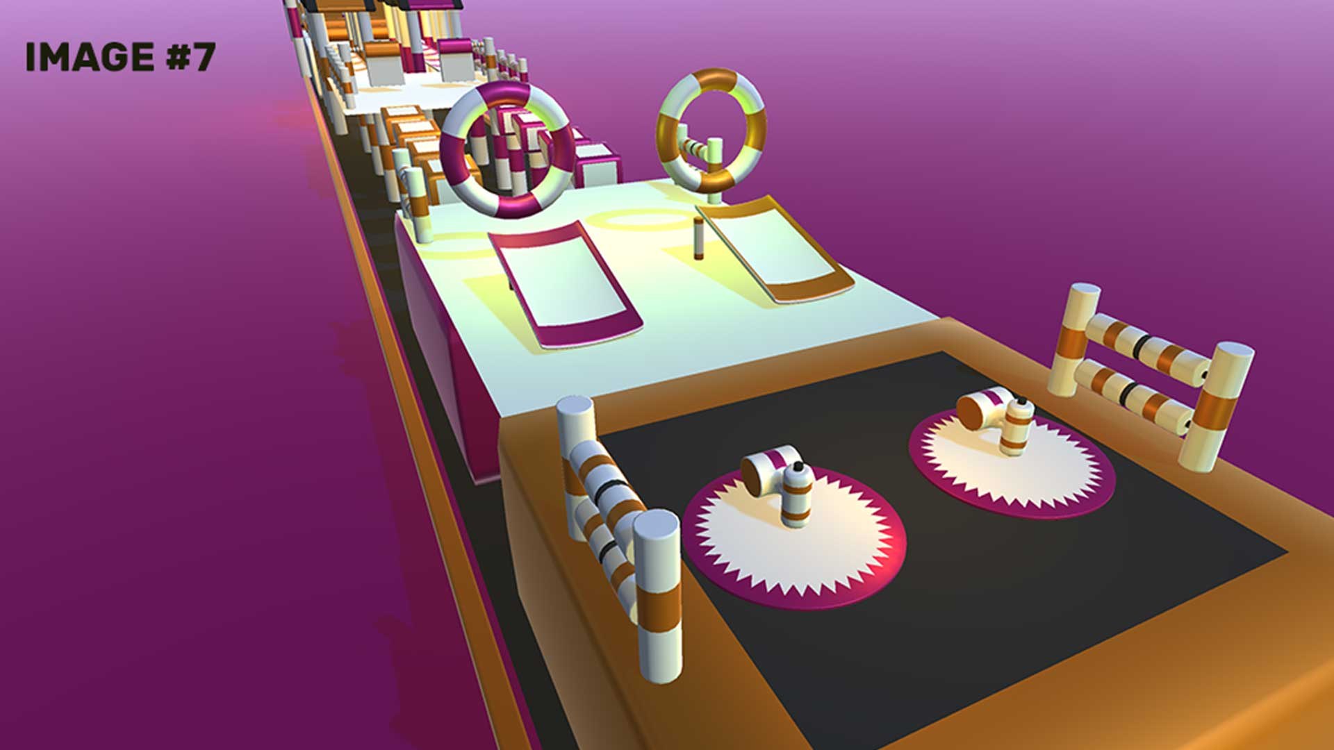 3D Wipeout Animated Obstacles Pack 3D Model Model - TurboSquid 2127923