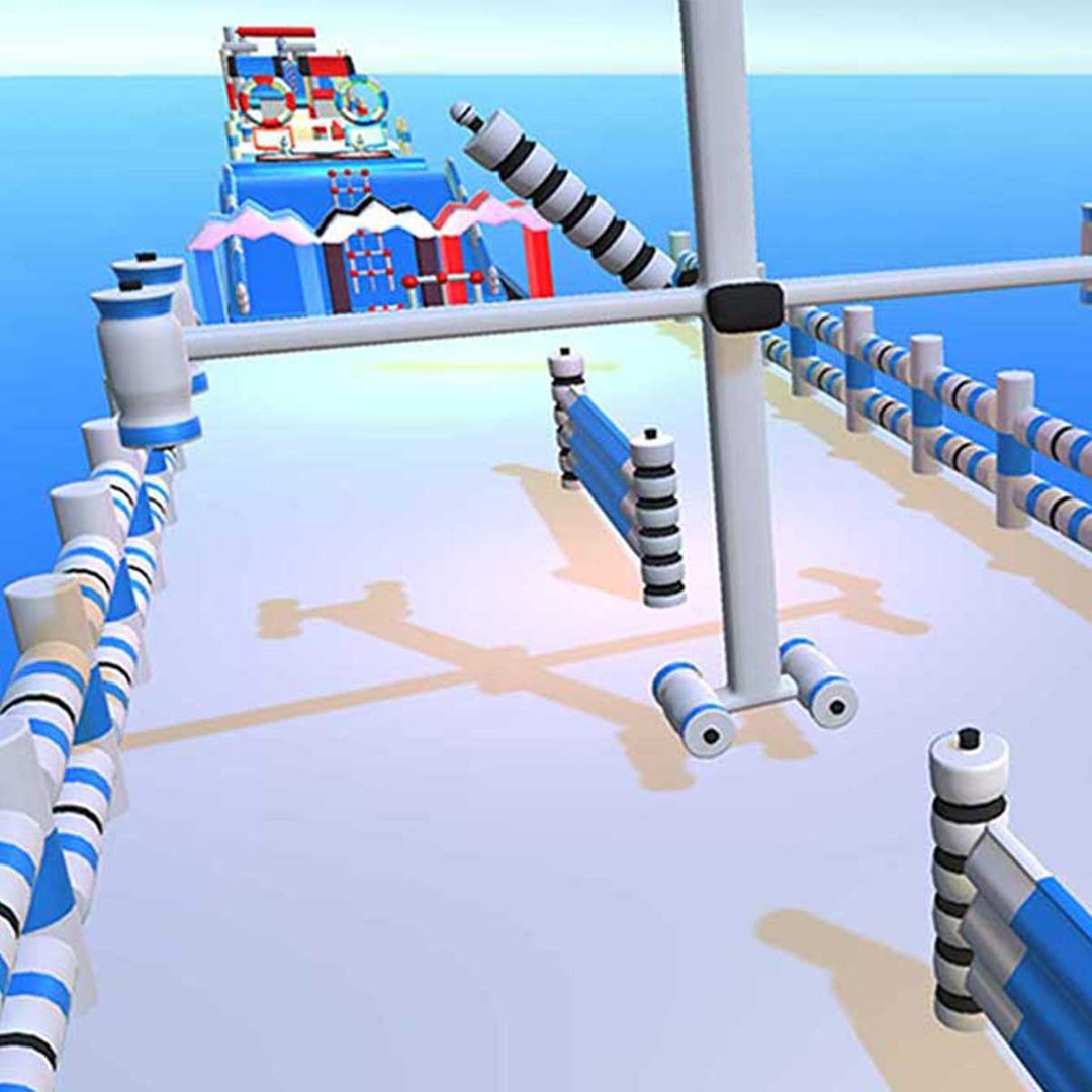 3D Wipeout Animated Obstacles Pack 3D Model Model - TurboSquid 2127923