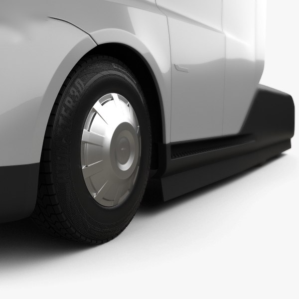 modelo 3d Tesla Semi Sleeper Cab Tractor Truck 2018 - TurboSquid 1389417