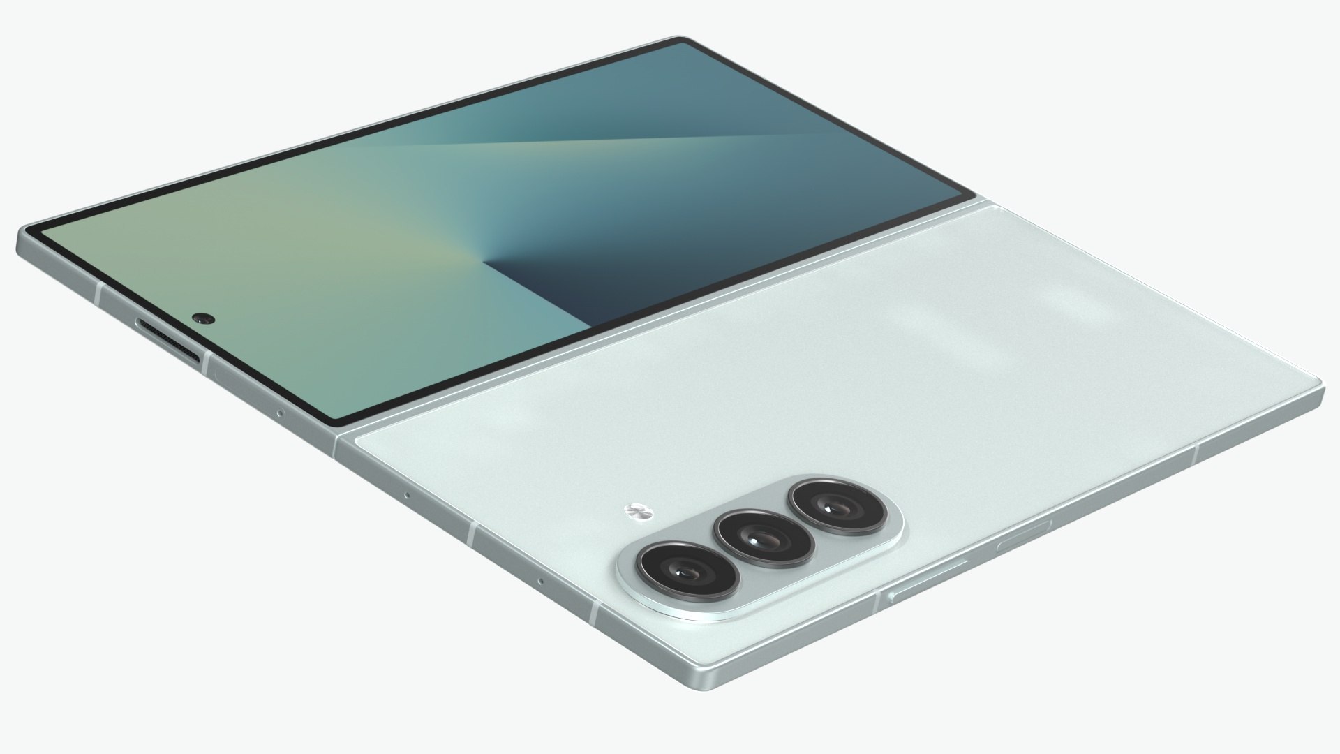 3D Samsung Galaxy Z Fold 7 Mint - TurboSquid 2432100