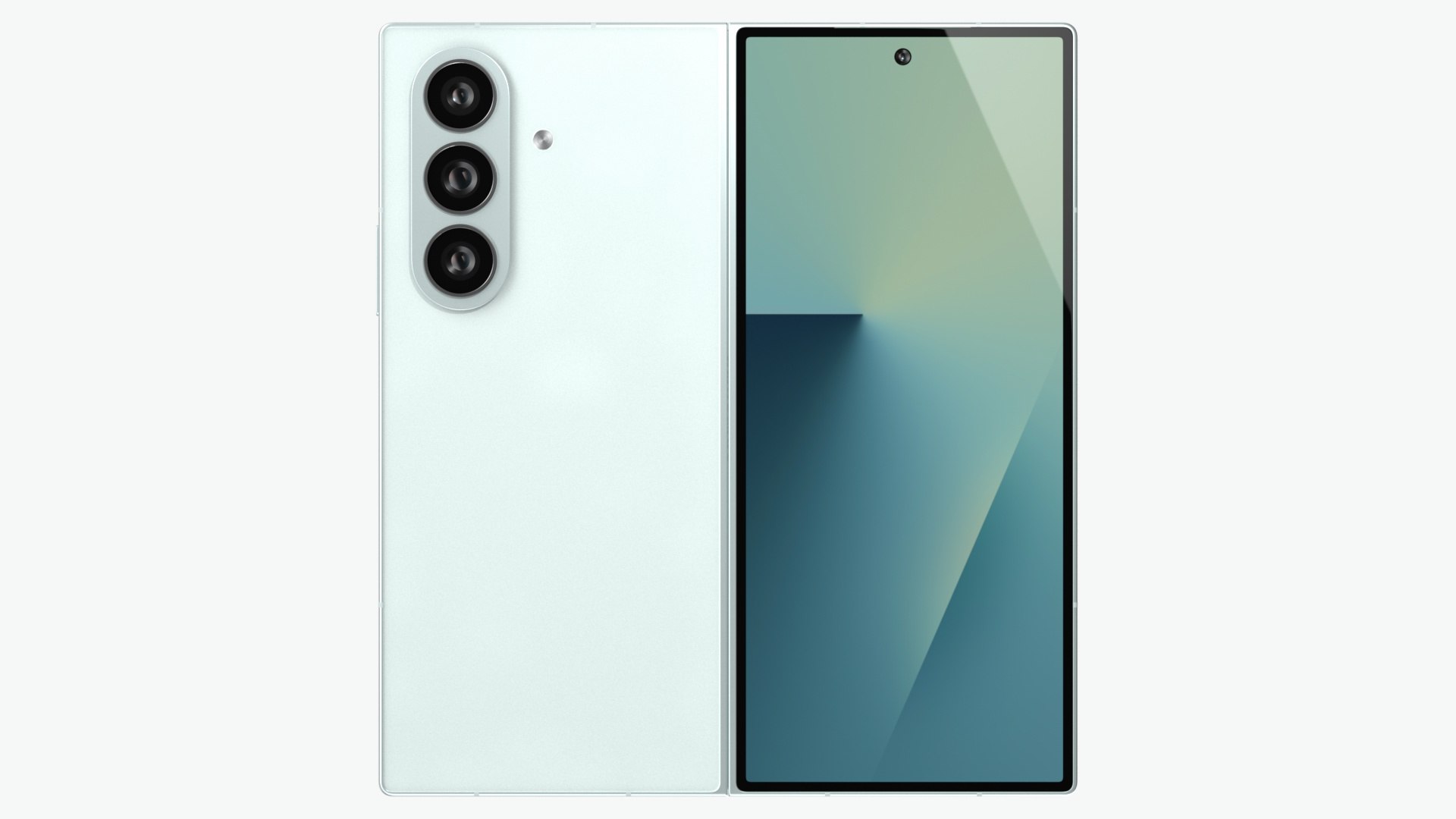 3D Samsung Galaxy Z Fold 7 Mint - TurboSquid 2432100