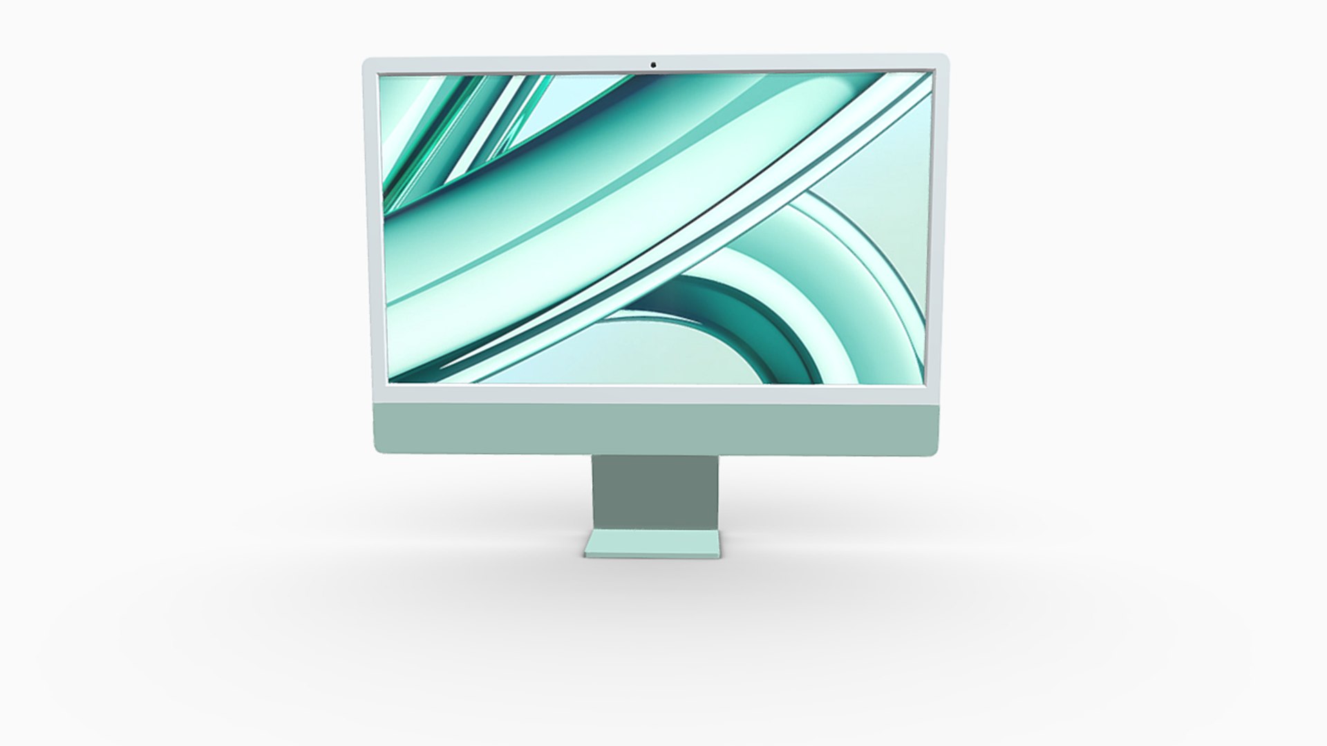 3D Apple IMac Monitor Screen 24-Inch Green Model - TurboSquid 2261413