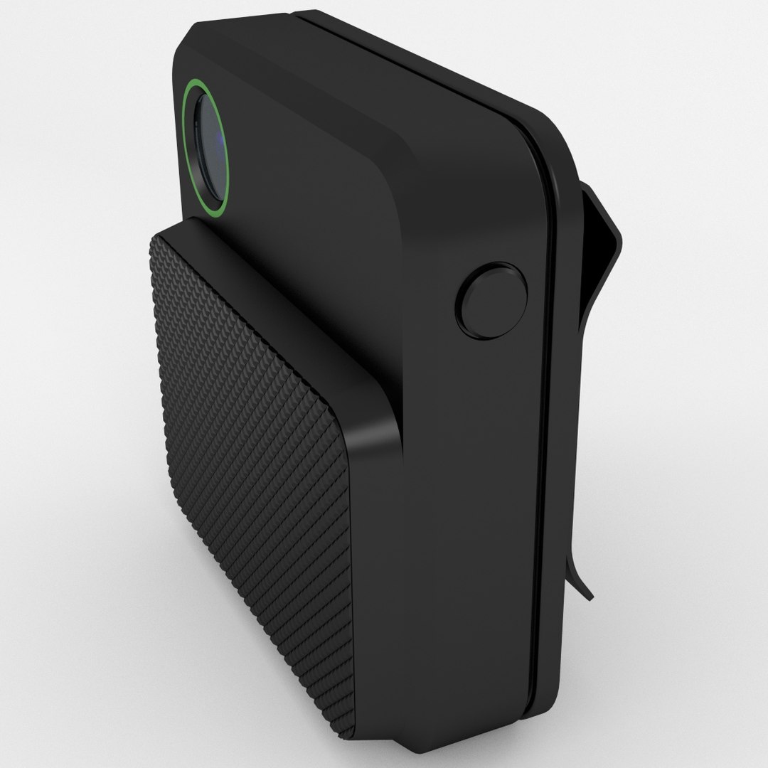 wearable body camera 3d max