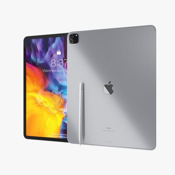 3D silver ipad pro 2020 - TurboSquid 1541555
