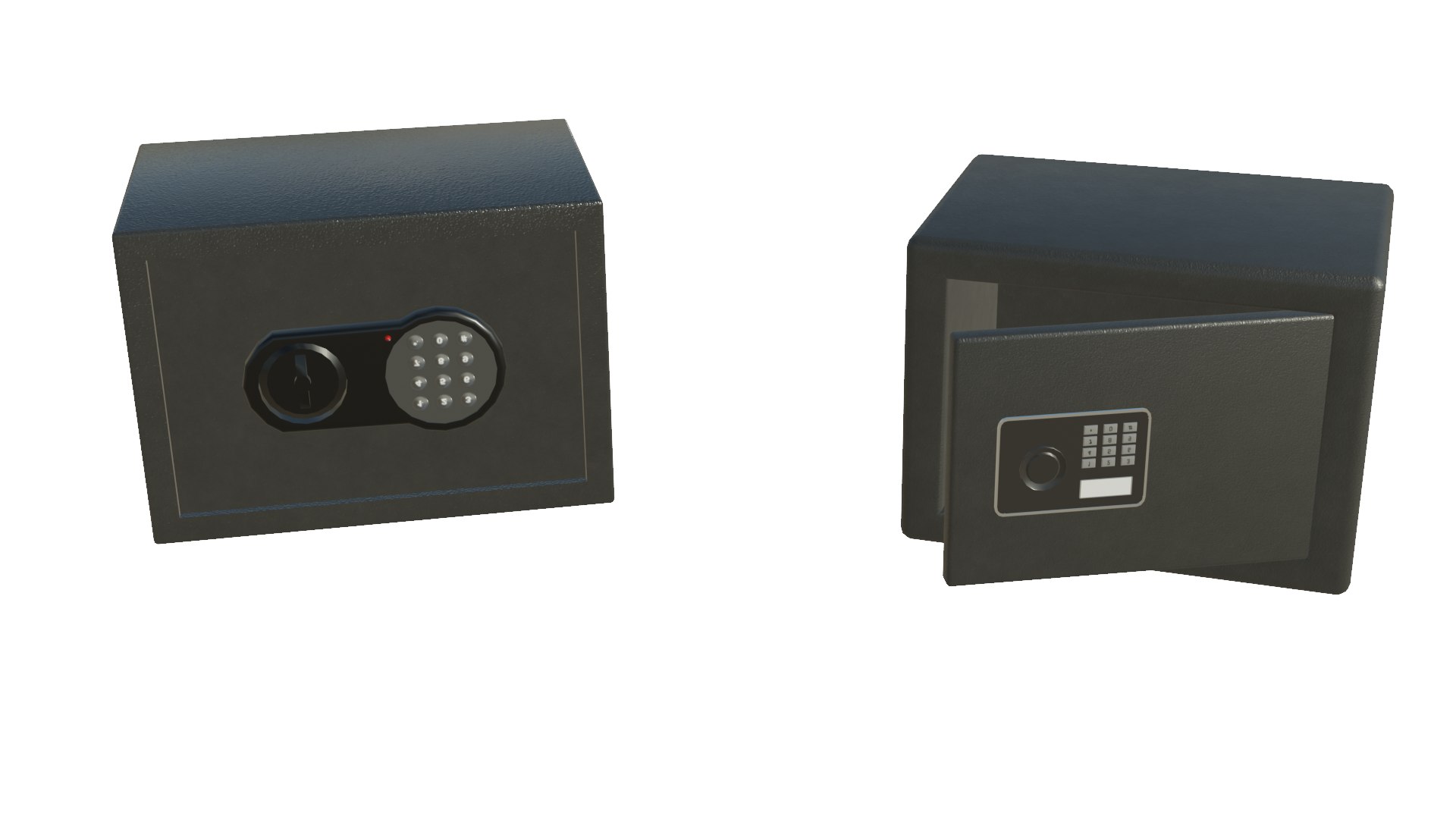 Safe With Key Model - TurboSquid 1901961