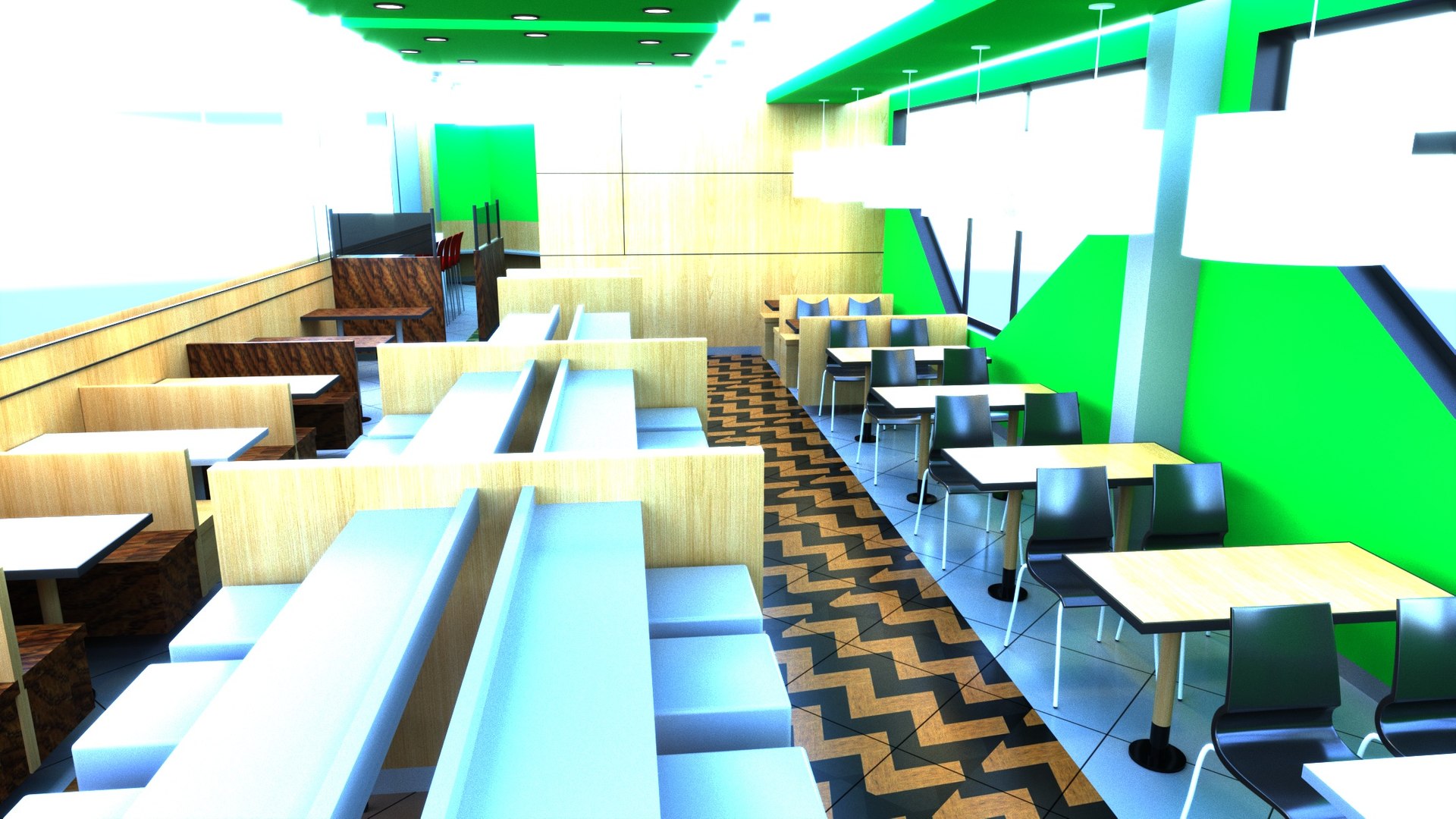 3D Cafe Interior - TurboSquid 1785729