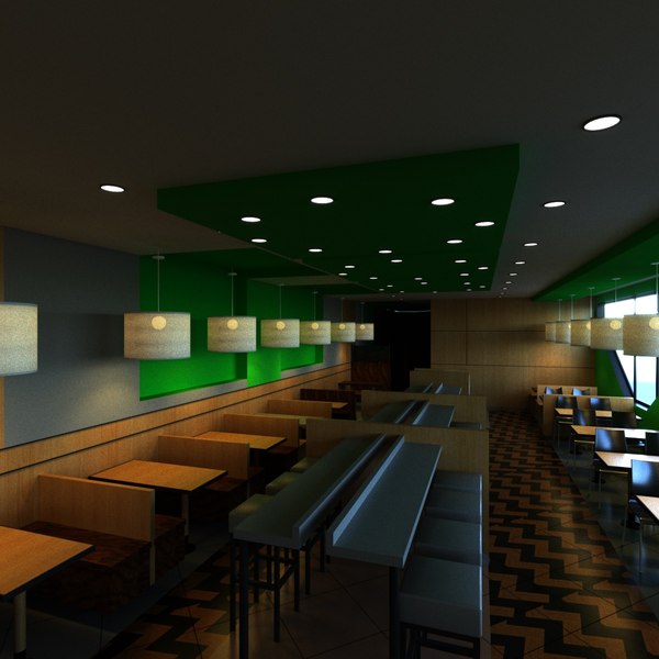 Restaurant Interior 3D Models for Download | TurboSquid