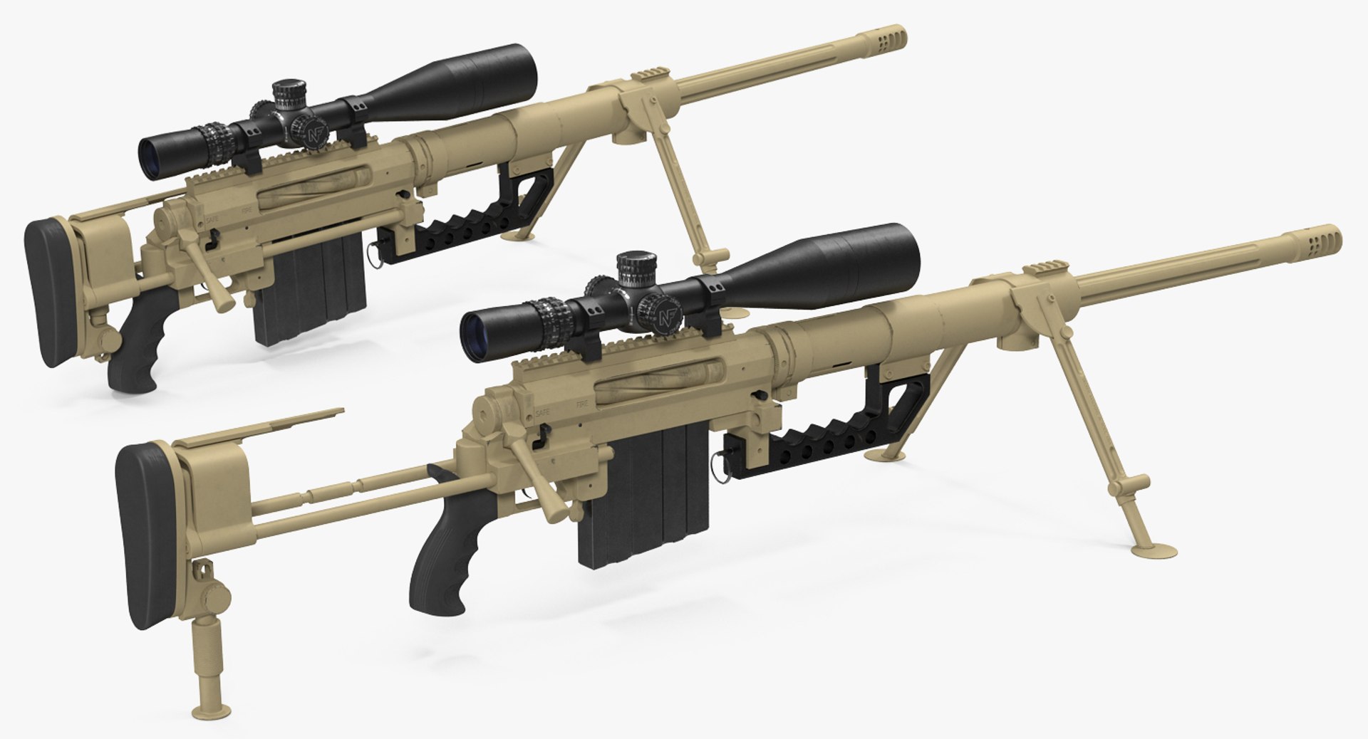 Cheytac M200 Long Range 3D Model | 1145918 | TurboSquid