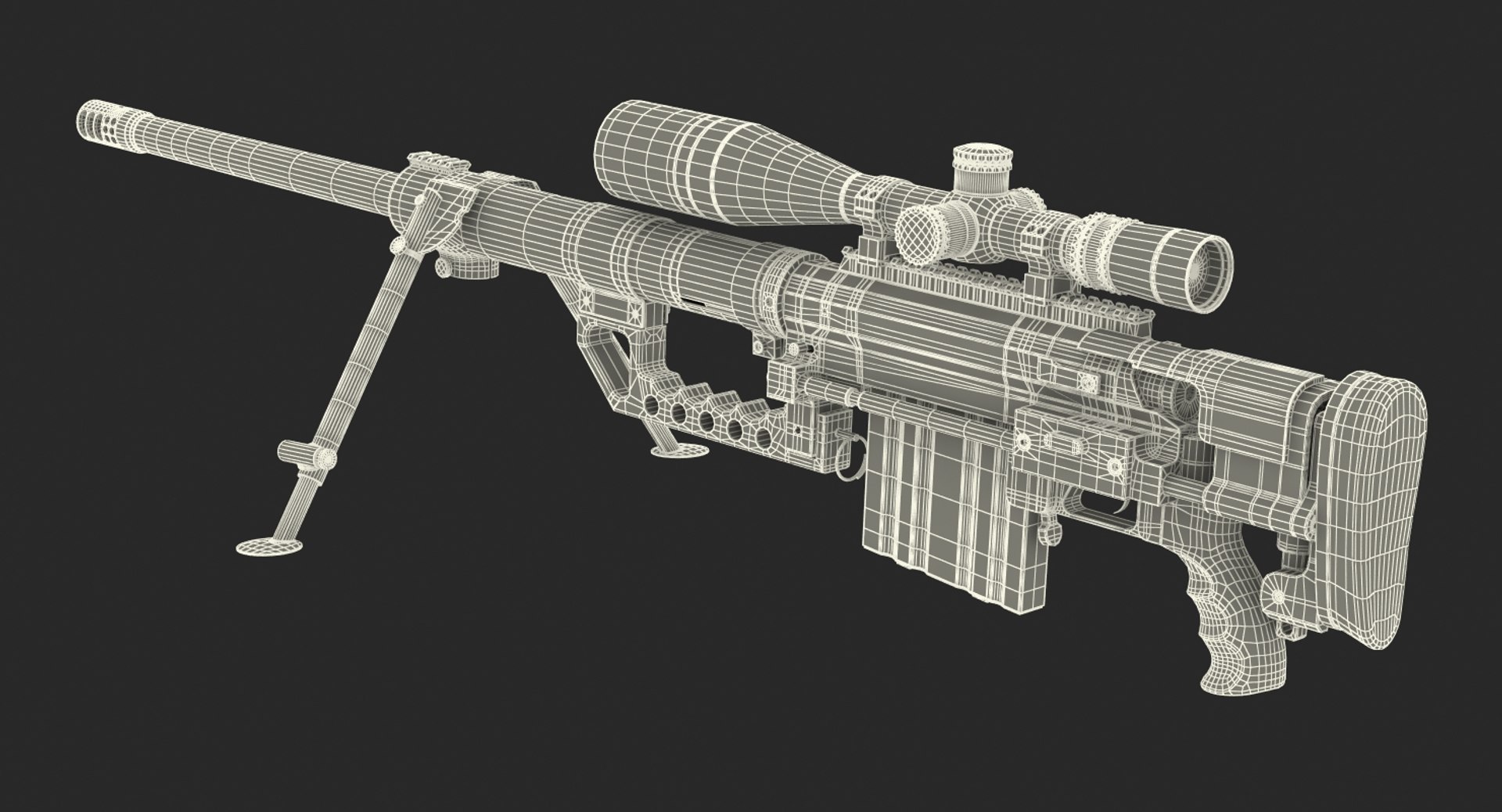 Cheytac M200 Long Range 3D Model | 1145918 | TurboSquid