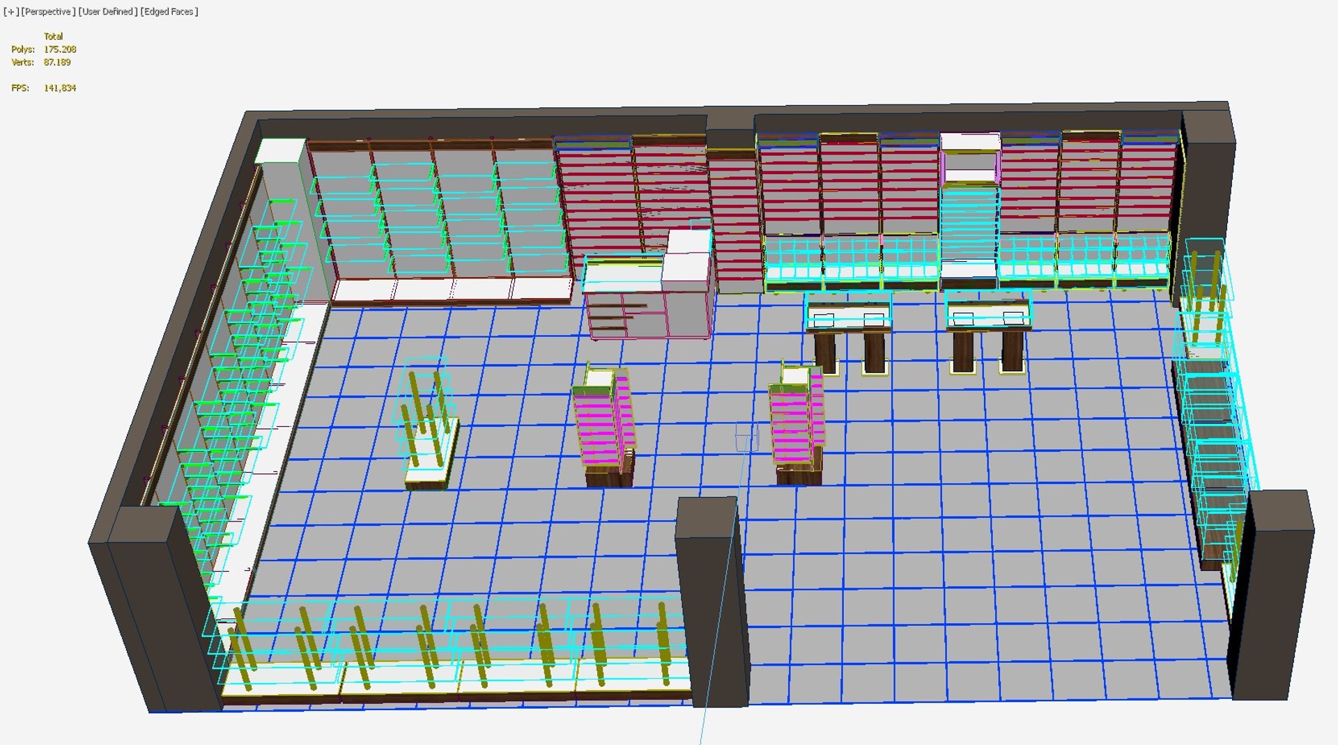 3D Shop Model - TurboSquid 1367205